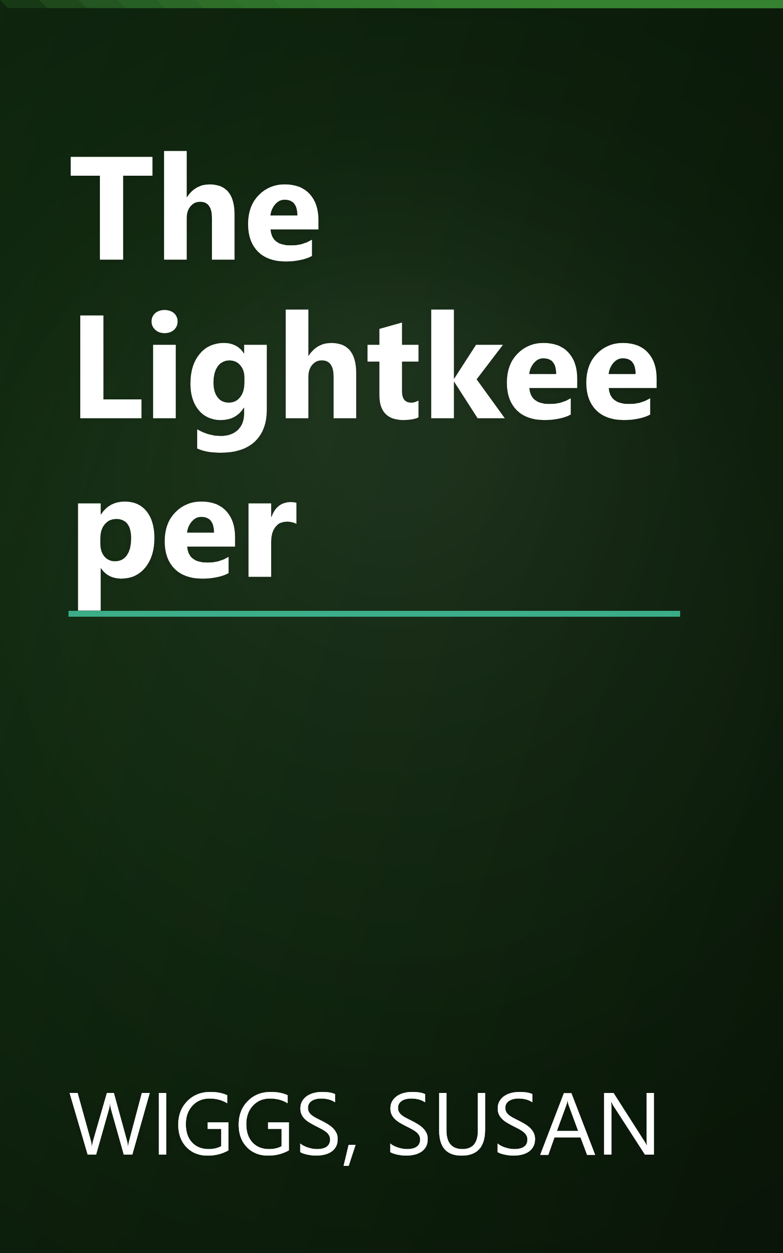 The Lightkeeper book cover