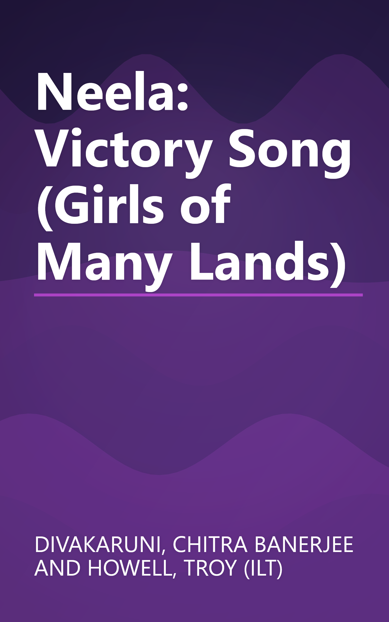 Neela: Victory Song (Girls of Many Lands) book cover