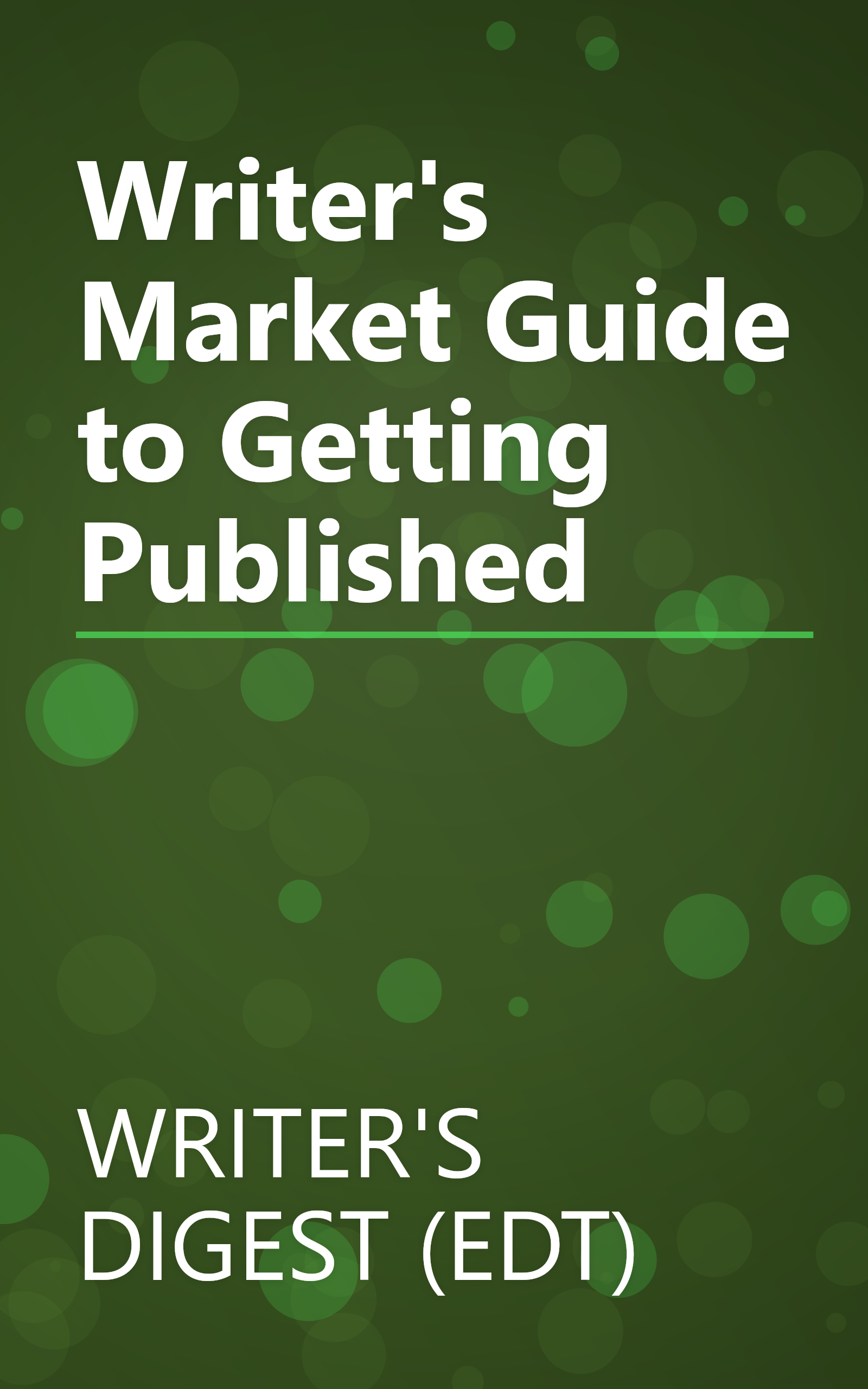 Writer's Market Guide to Getting Published book cover
