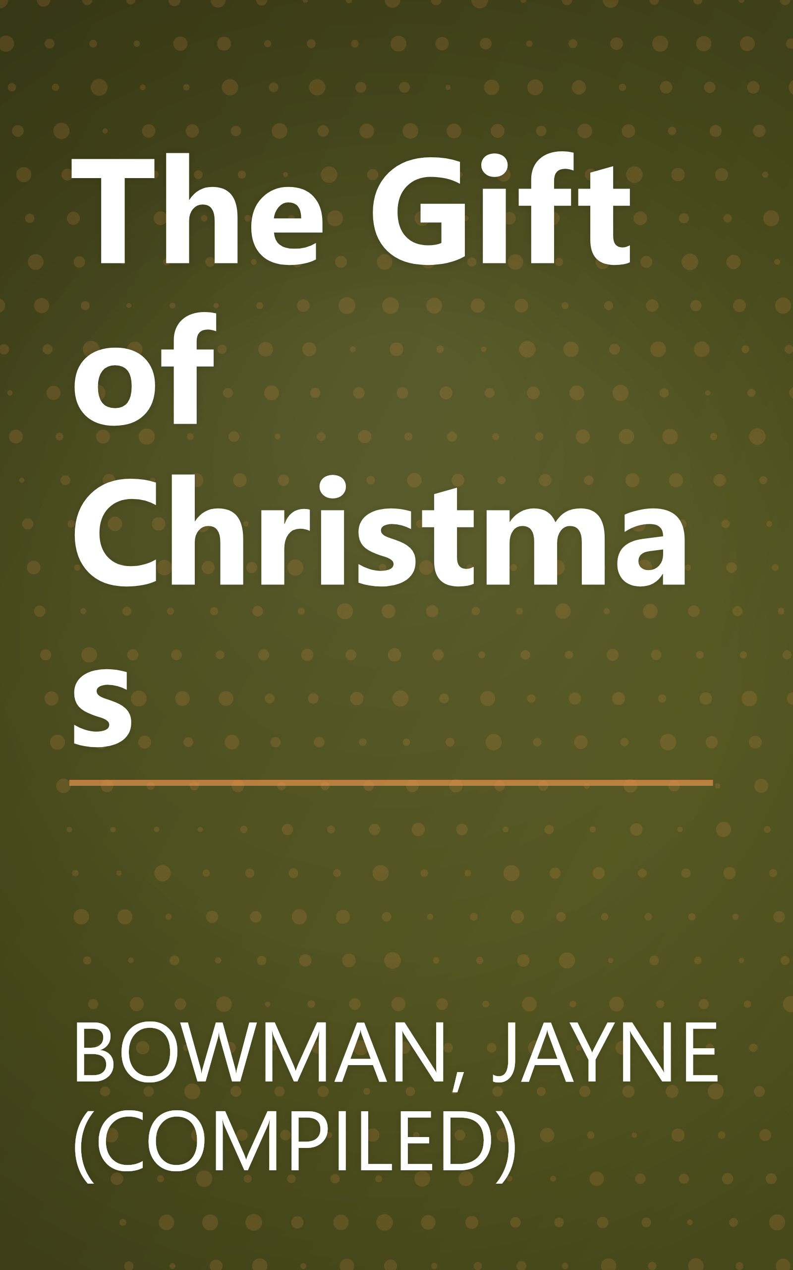 The Gift of Christmas book cover