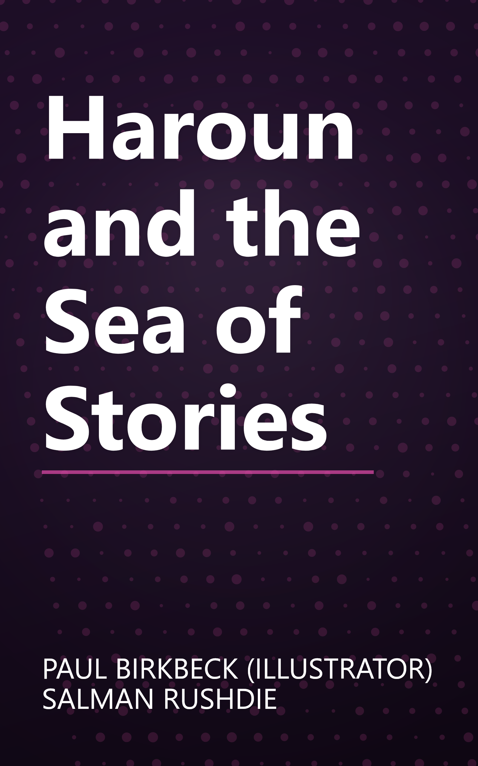 Haroun and the Sea of Stories book cover