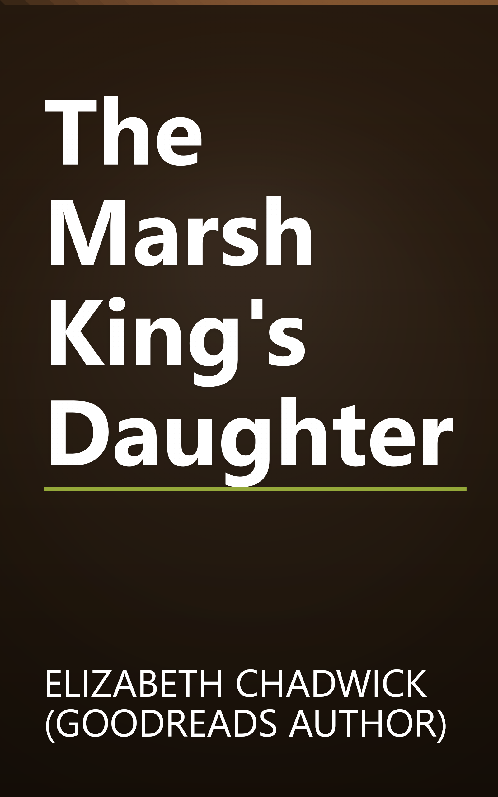 The Marsh King's Daughter book cover