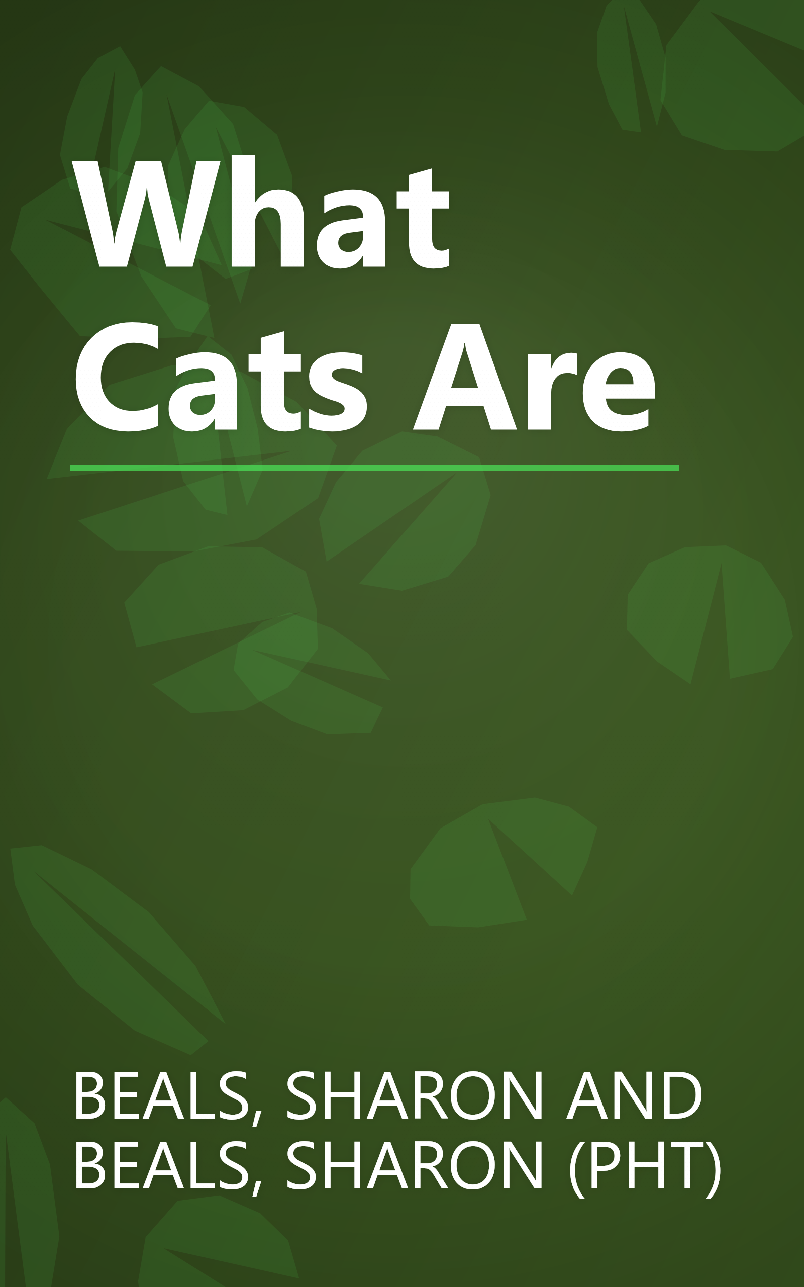 What Cats Are book cover