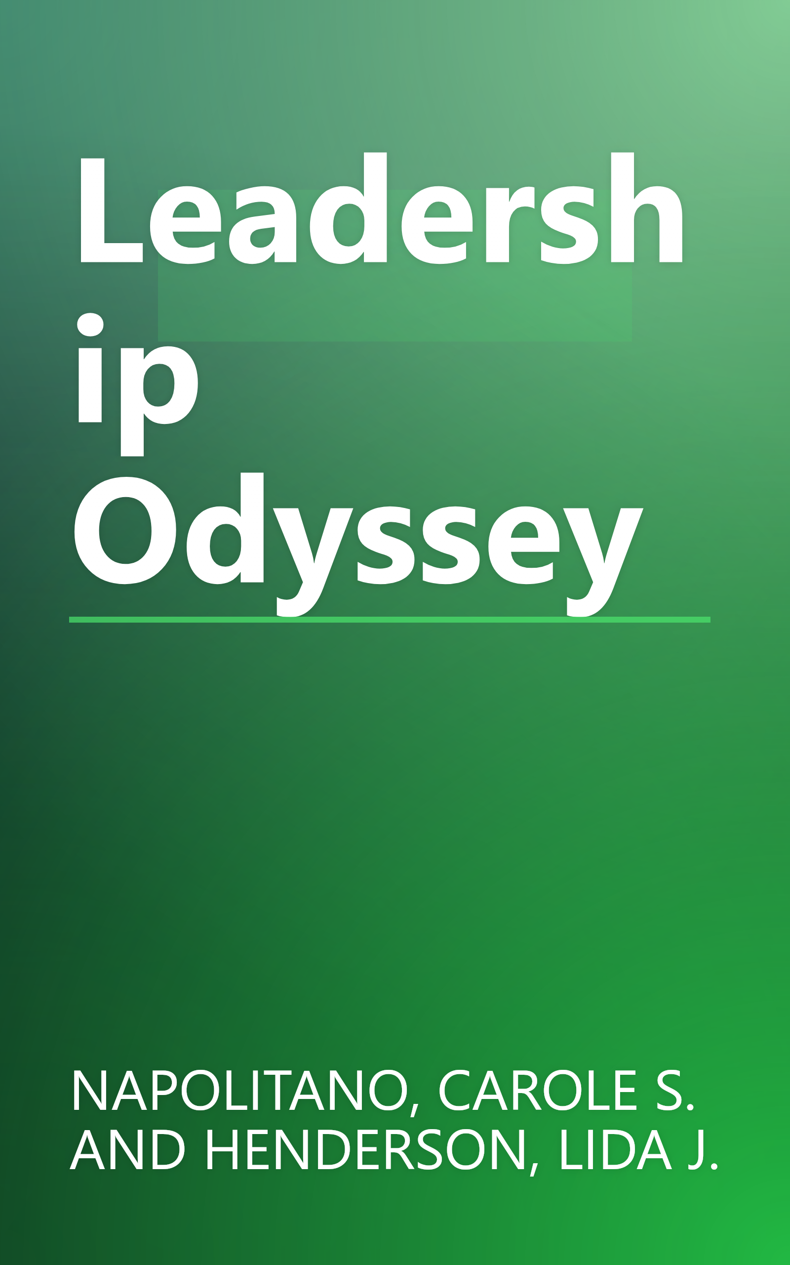 Leadership Odyssey book cover