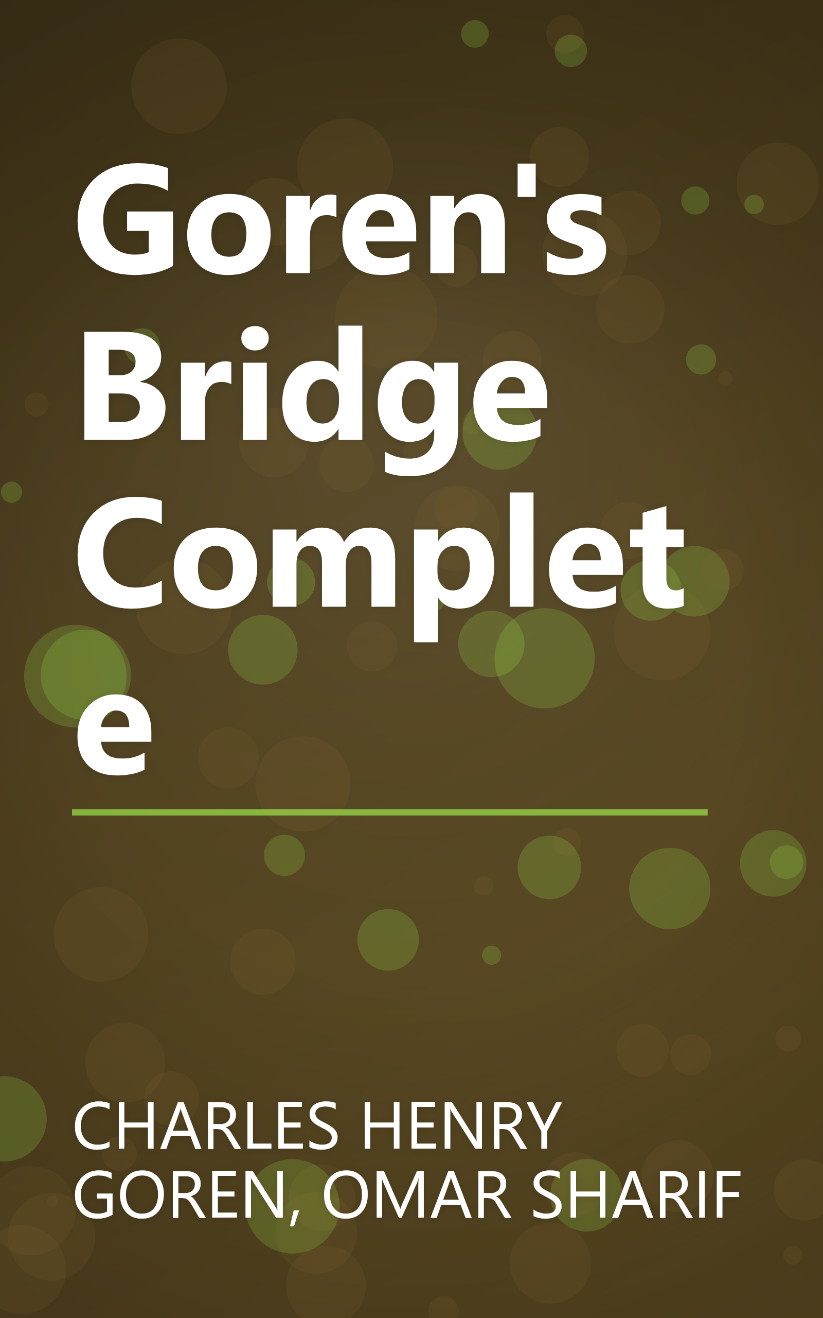 Goren's Bridge Complete book cover