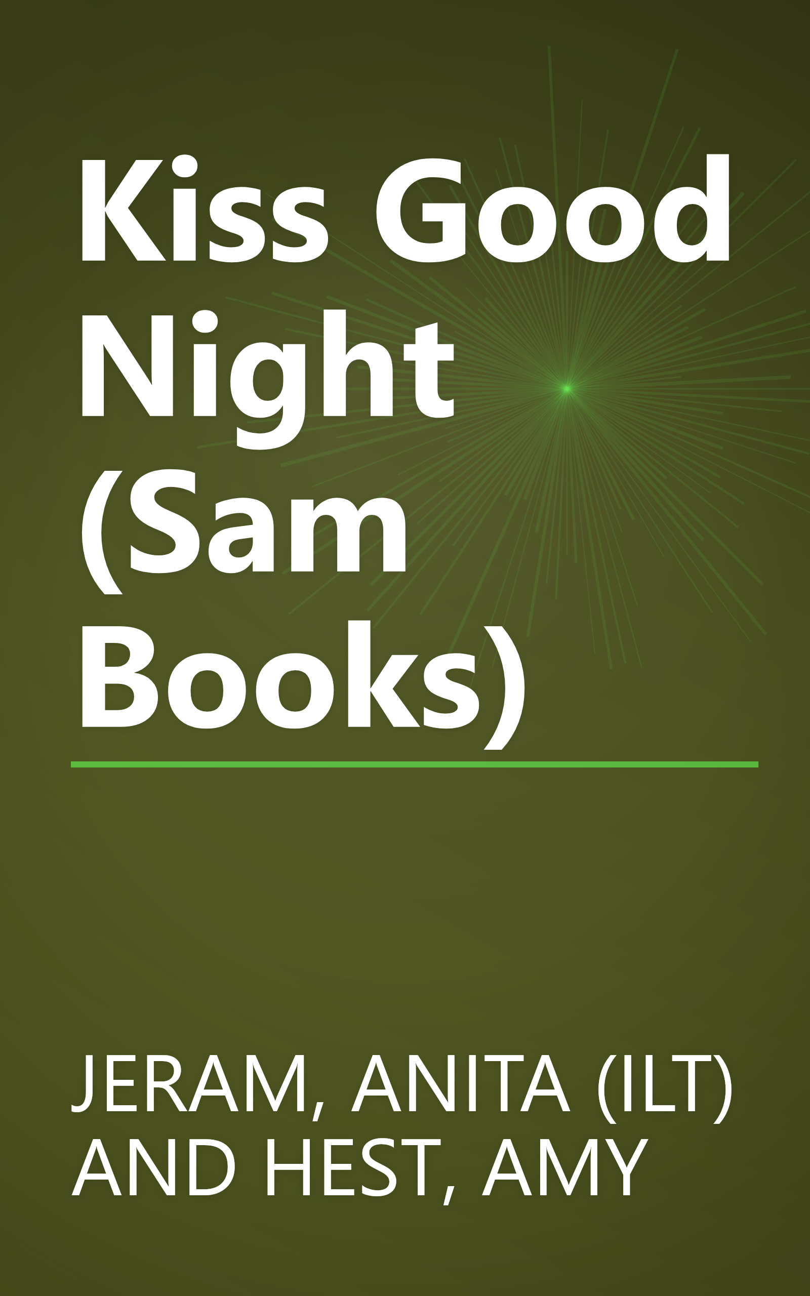 Kiss Good Night (Sam Books) book cover