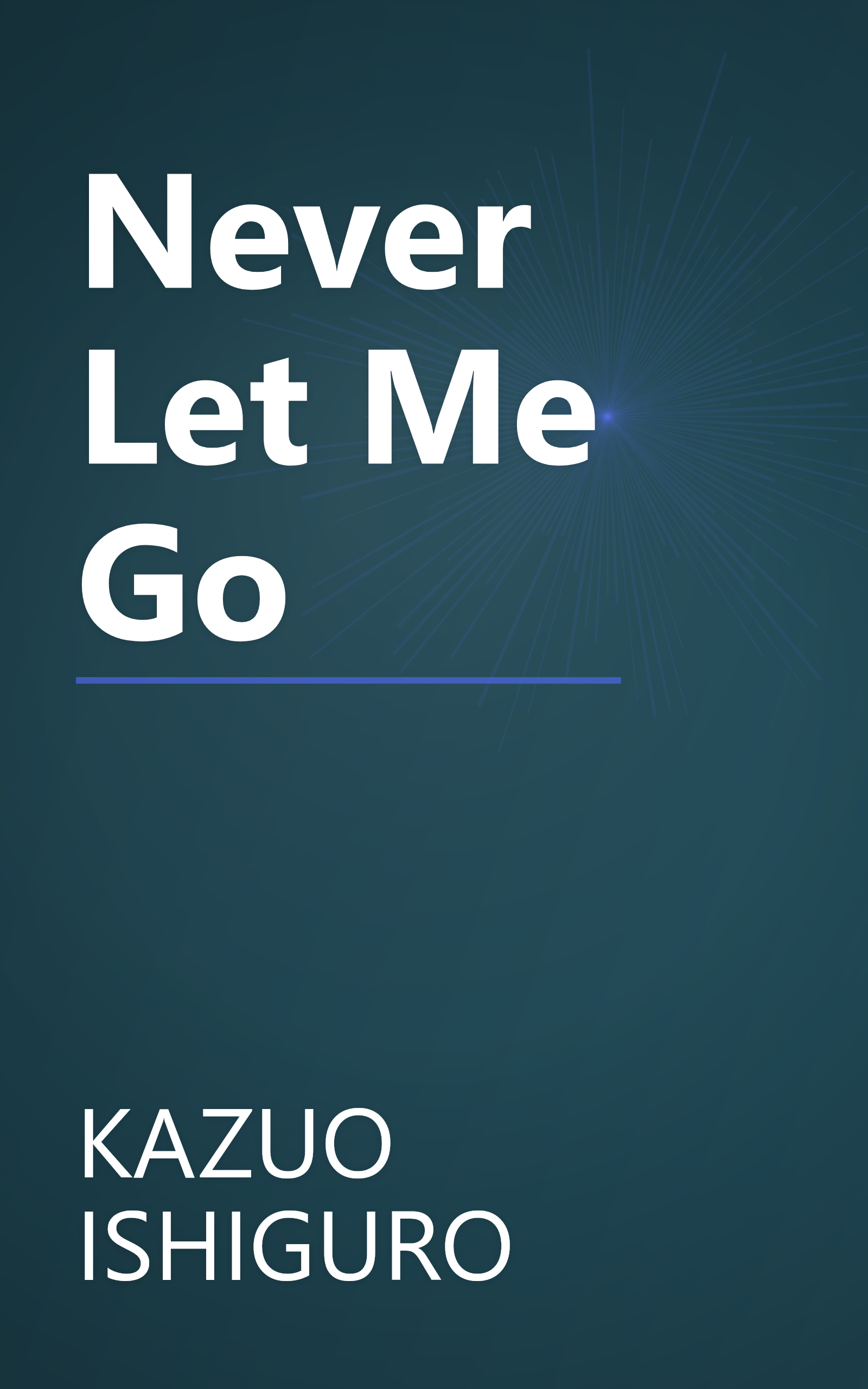 Never Let Me Go book cover