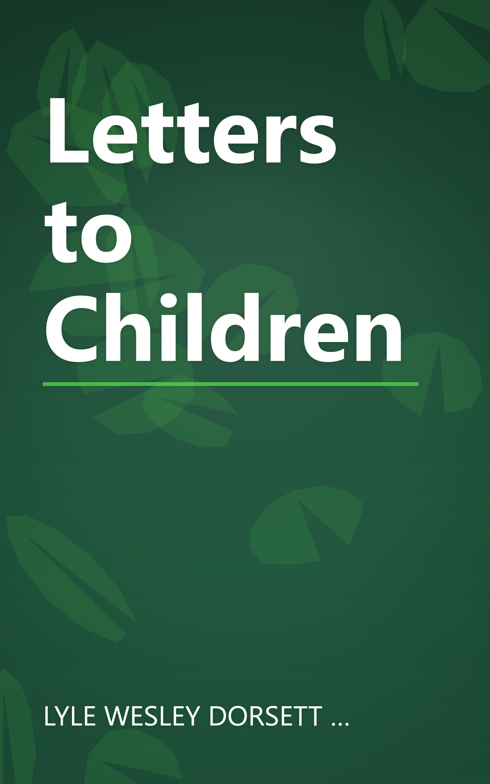 Letters to Children book cover