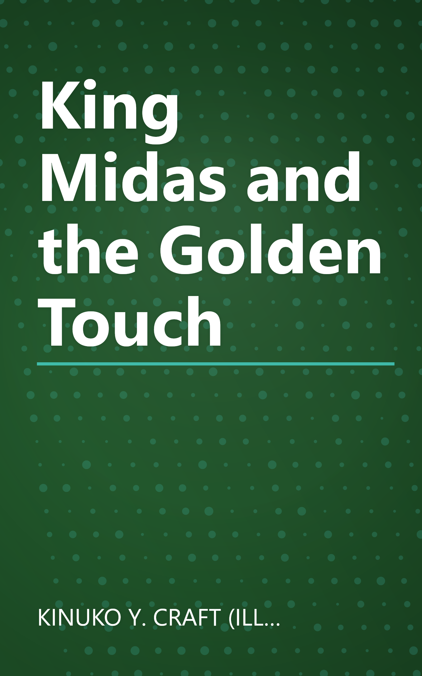 King Midas and the Golden Touch book cover