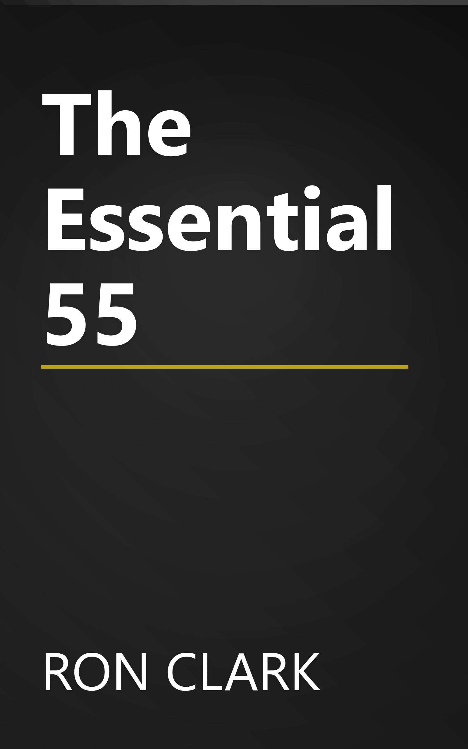 The Essential 55 book cover