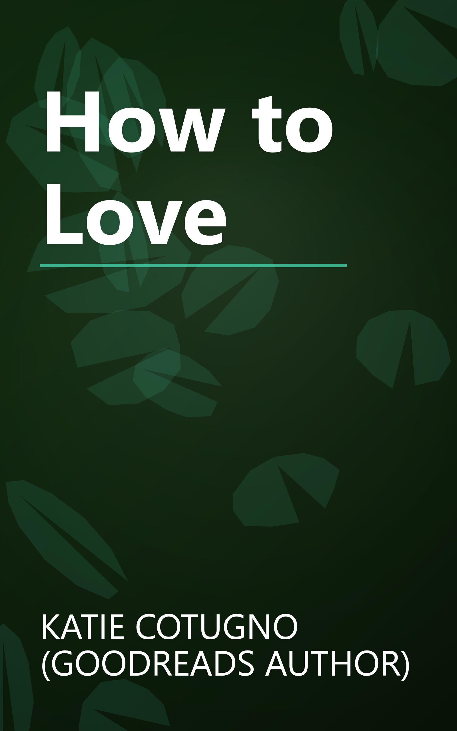 How to Love book cover