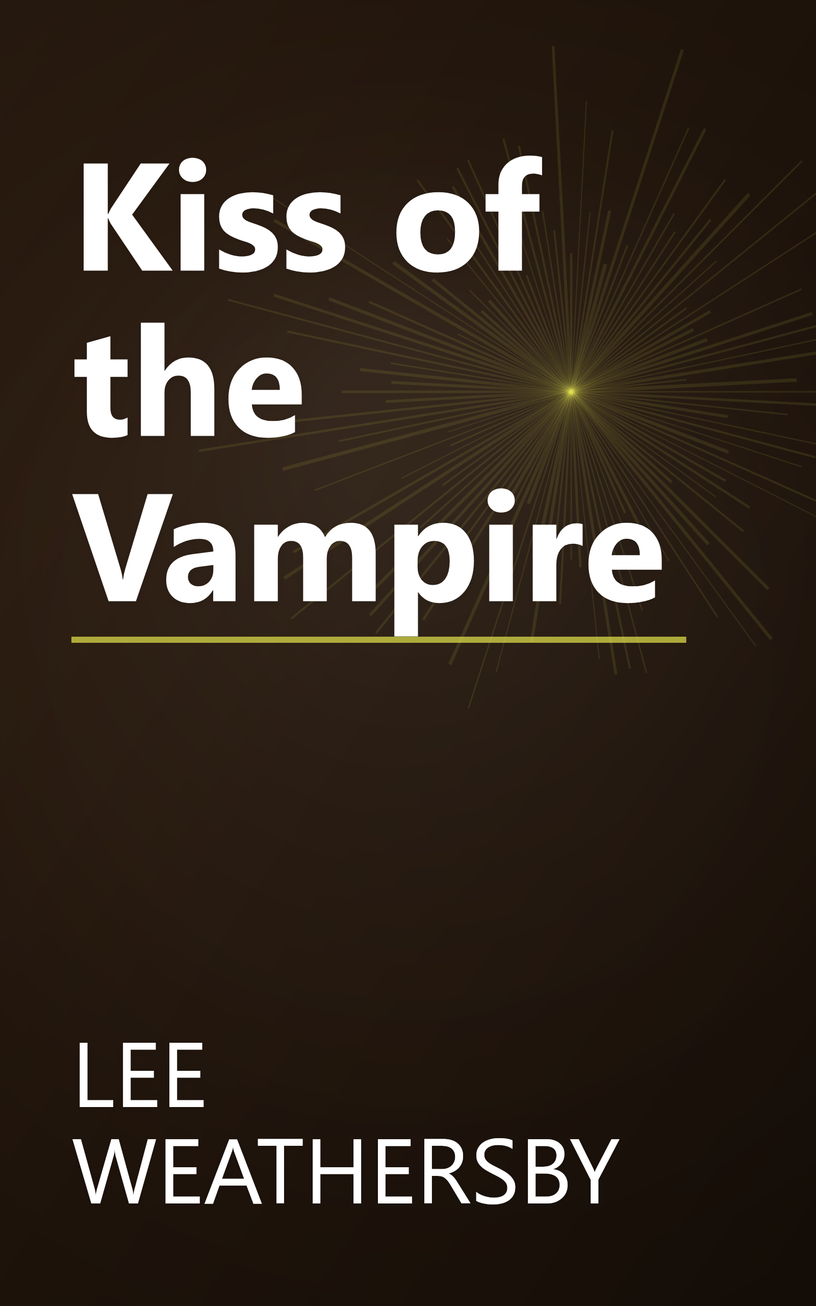 Kiss of the Vampire book cover