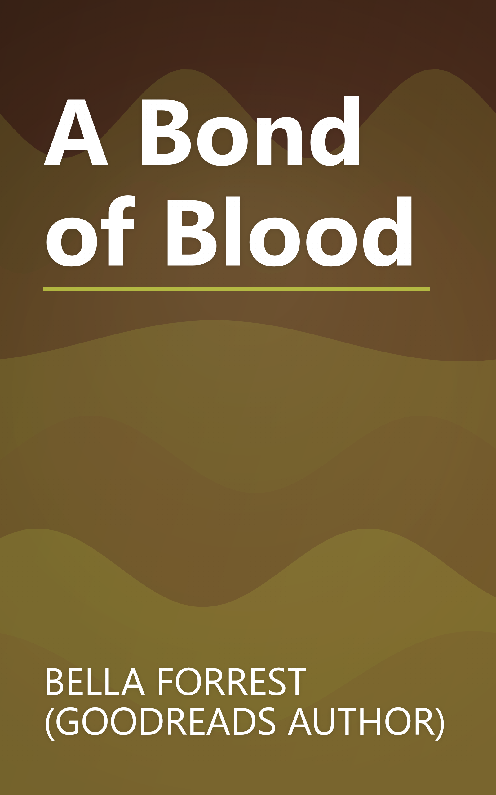 A Bond of Blood book cover