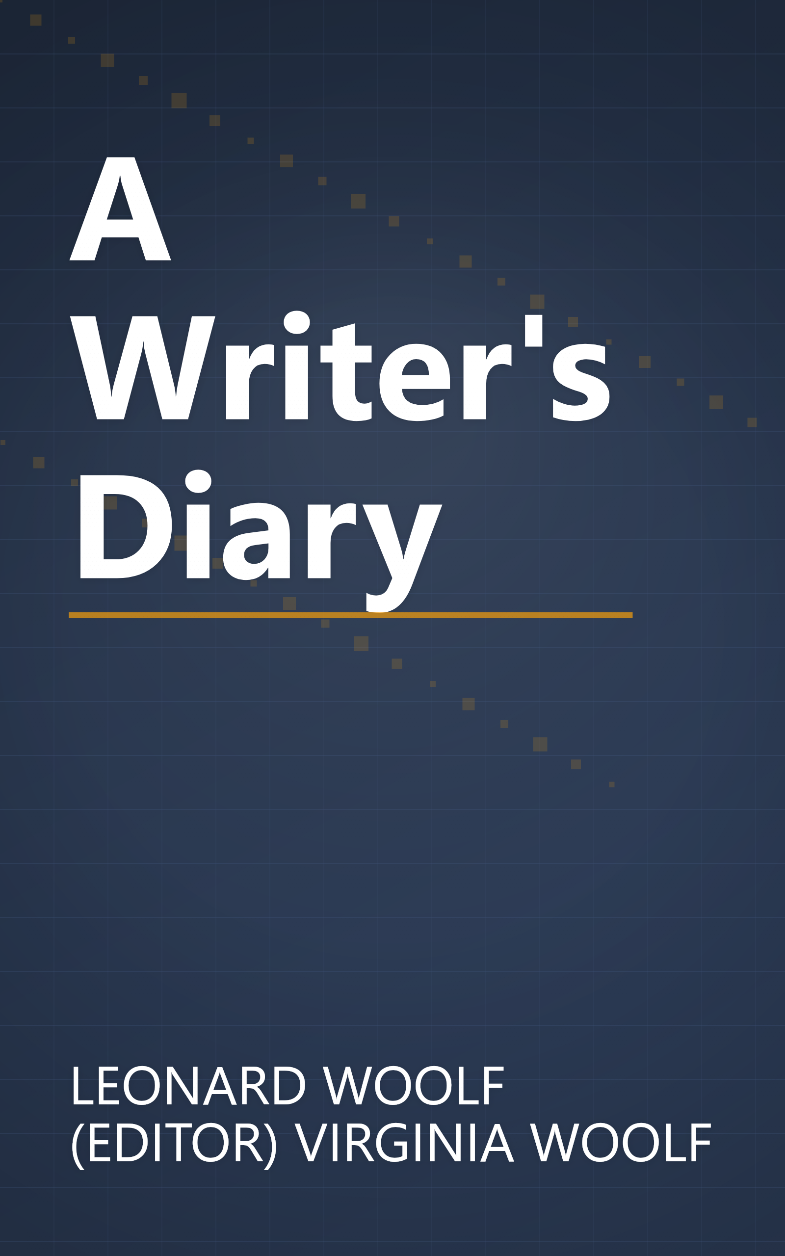 A Writer's Diary book cover