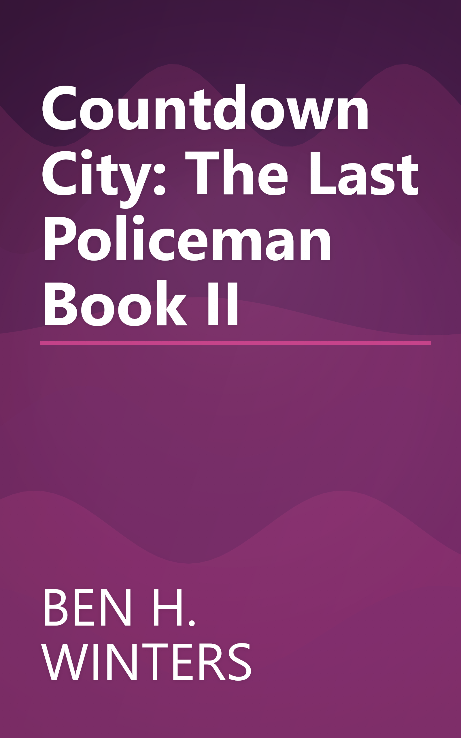 Countdown City: The Last Policeman Book II book cover
