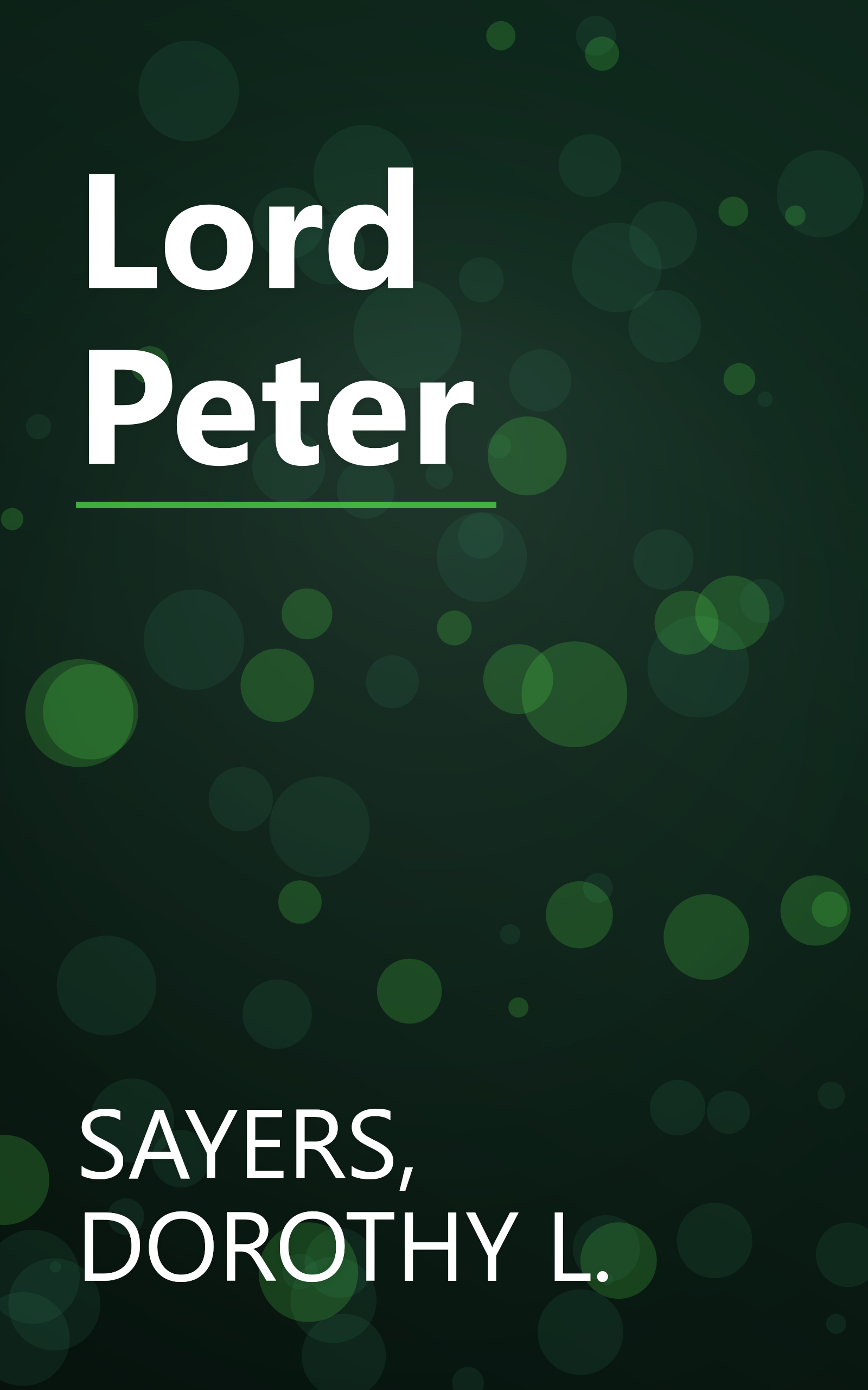 Lord Peter book cover
