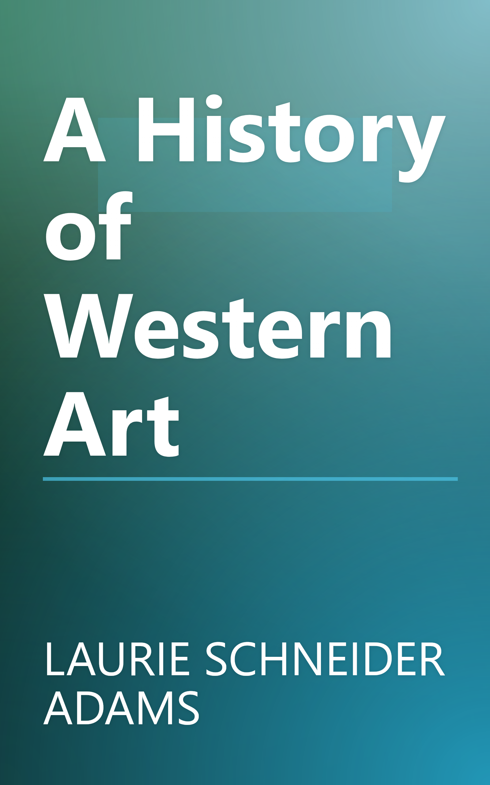 A History of Western Art book cover
