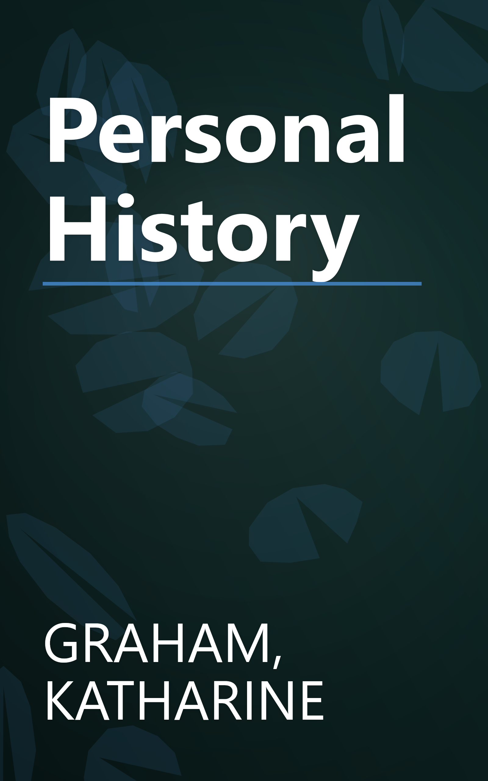 Personal History book cover