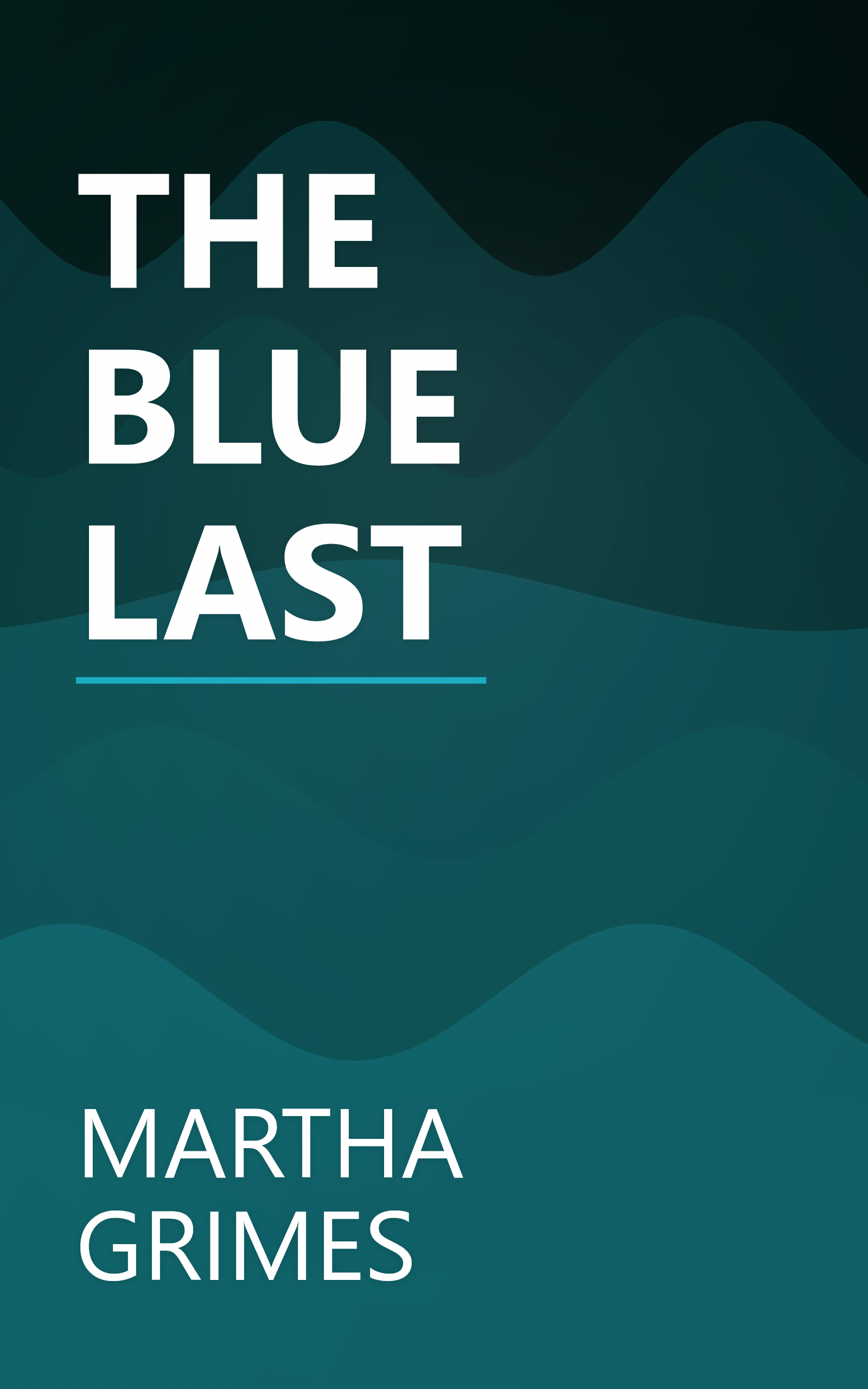 THE BLUE LAST book cover
