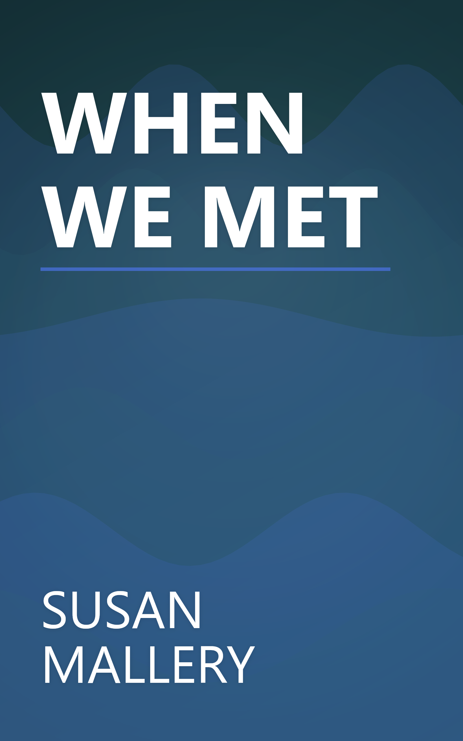 WHEN WE MET book cover