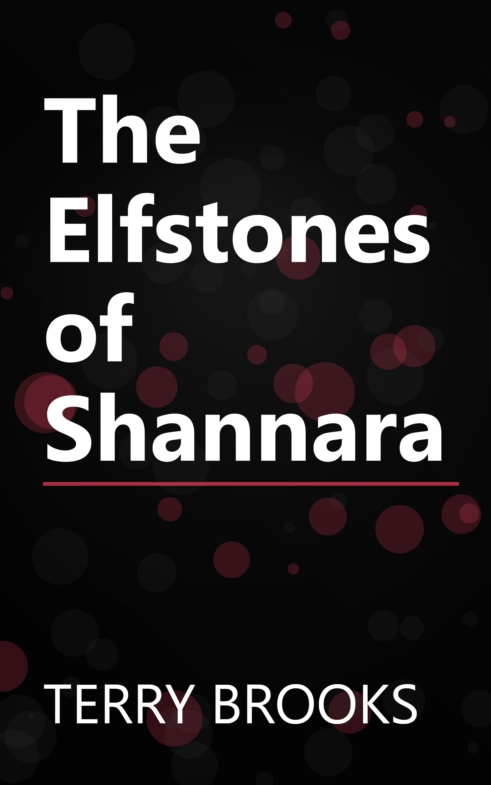 The Elfstones of Shannara book cover