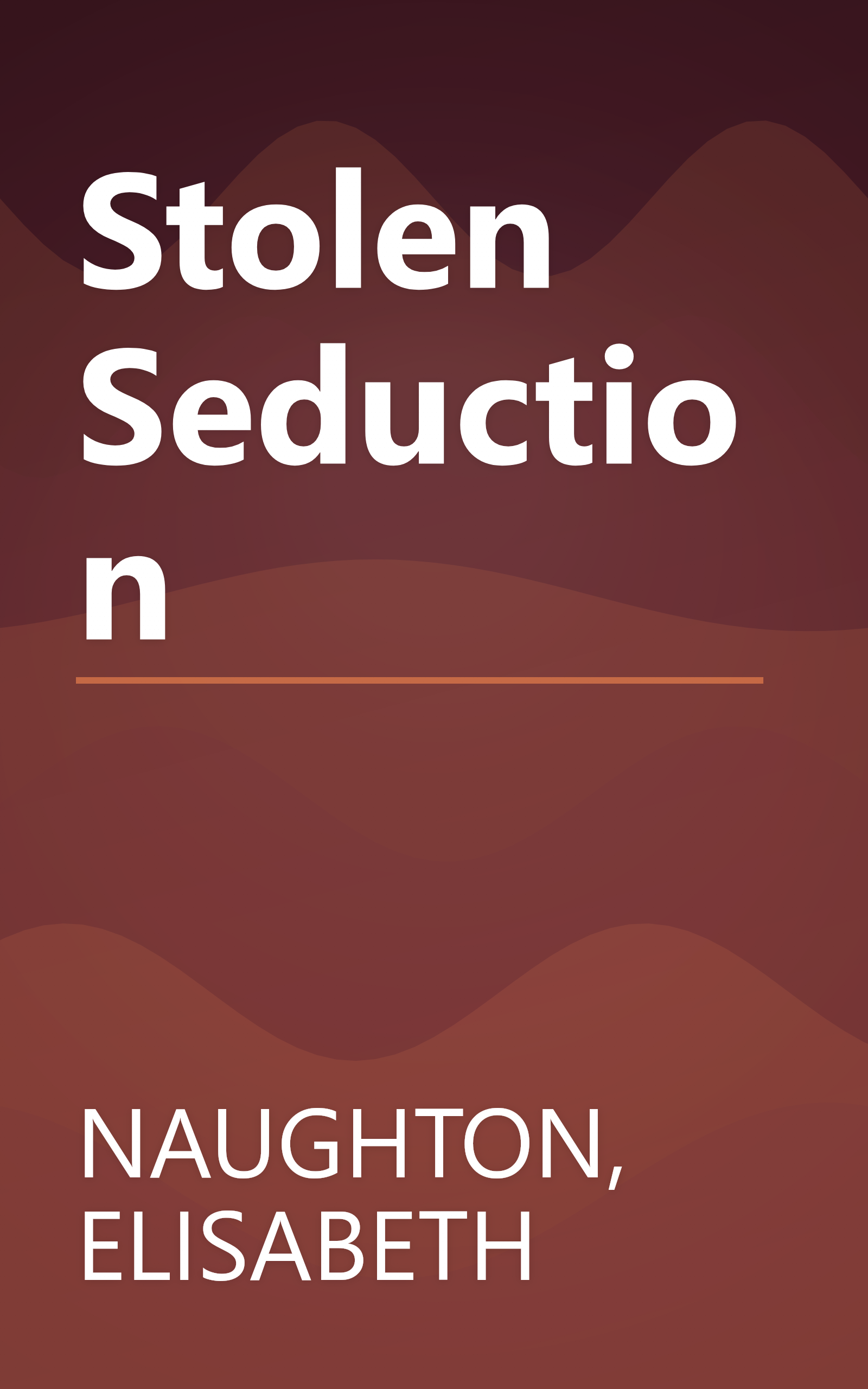 Stolen Seduction book cover