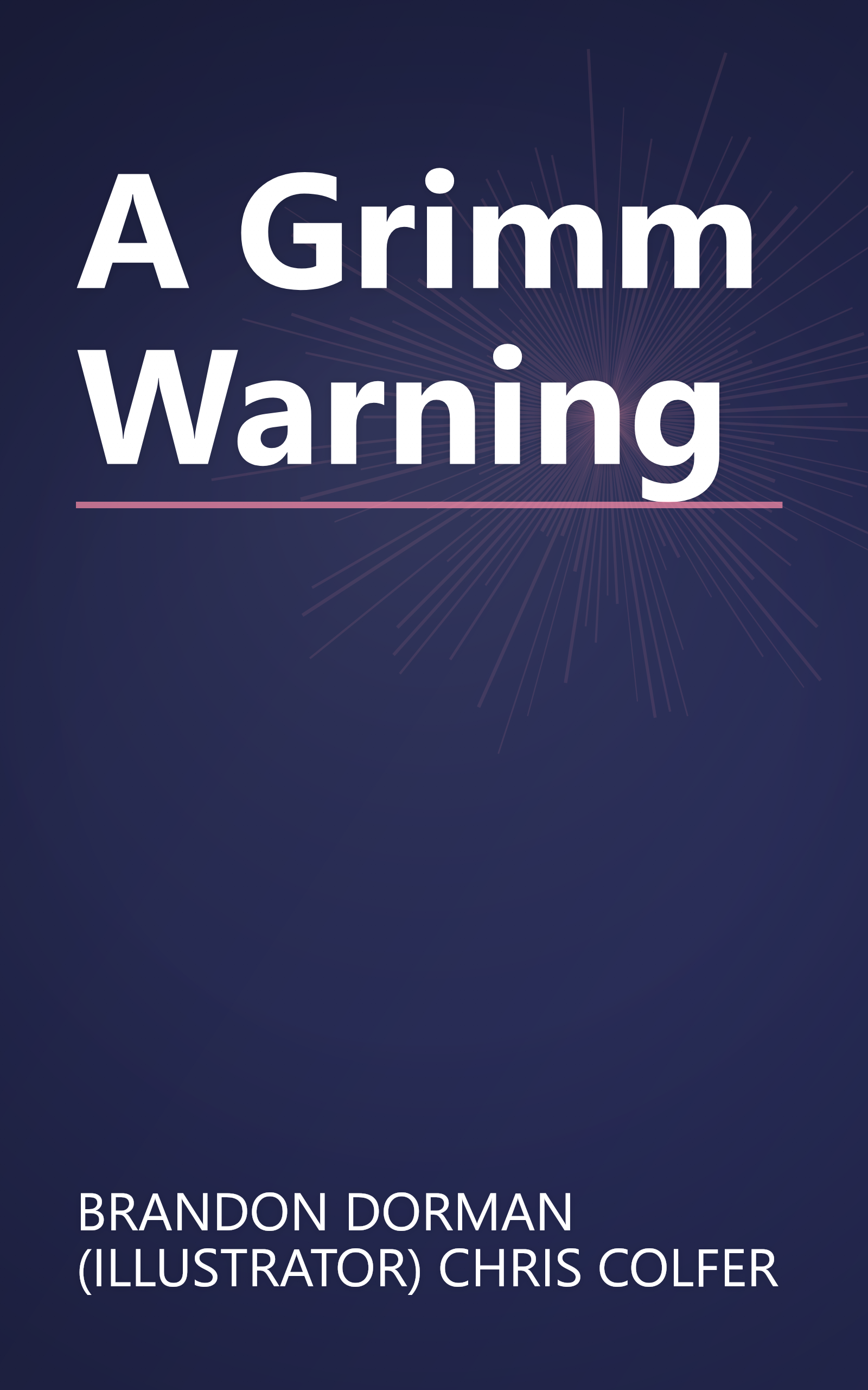 A Grimm Warning book cover
