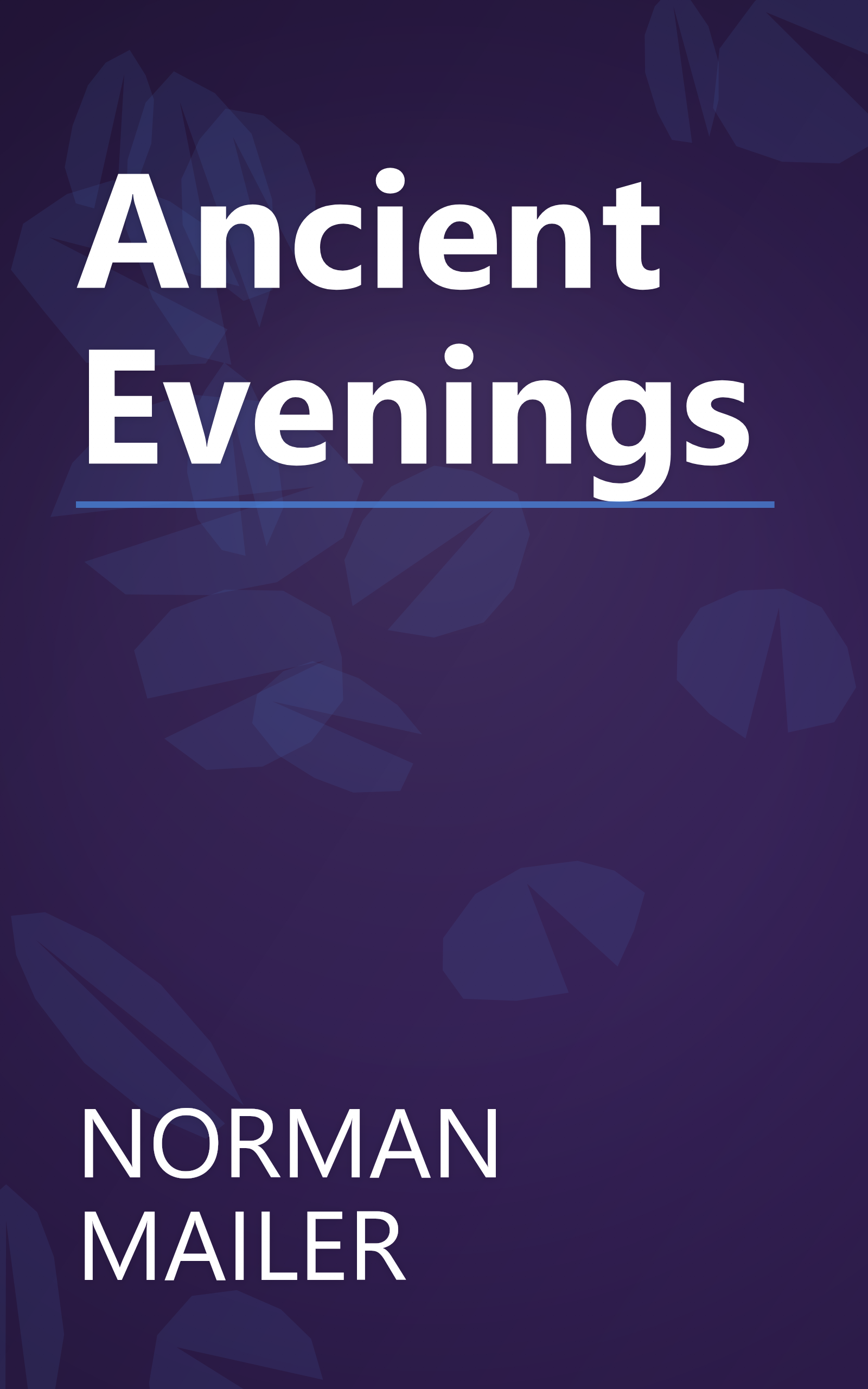 Ancient Evenings book cover