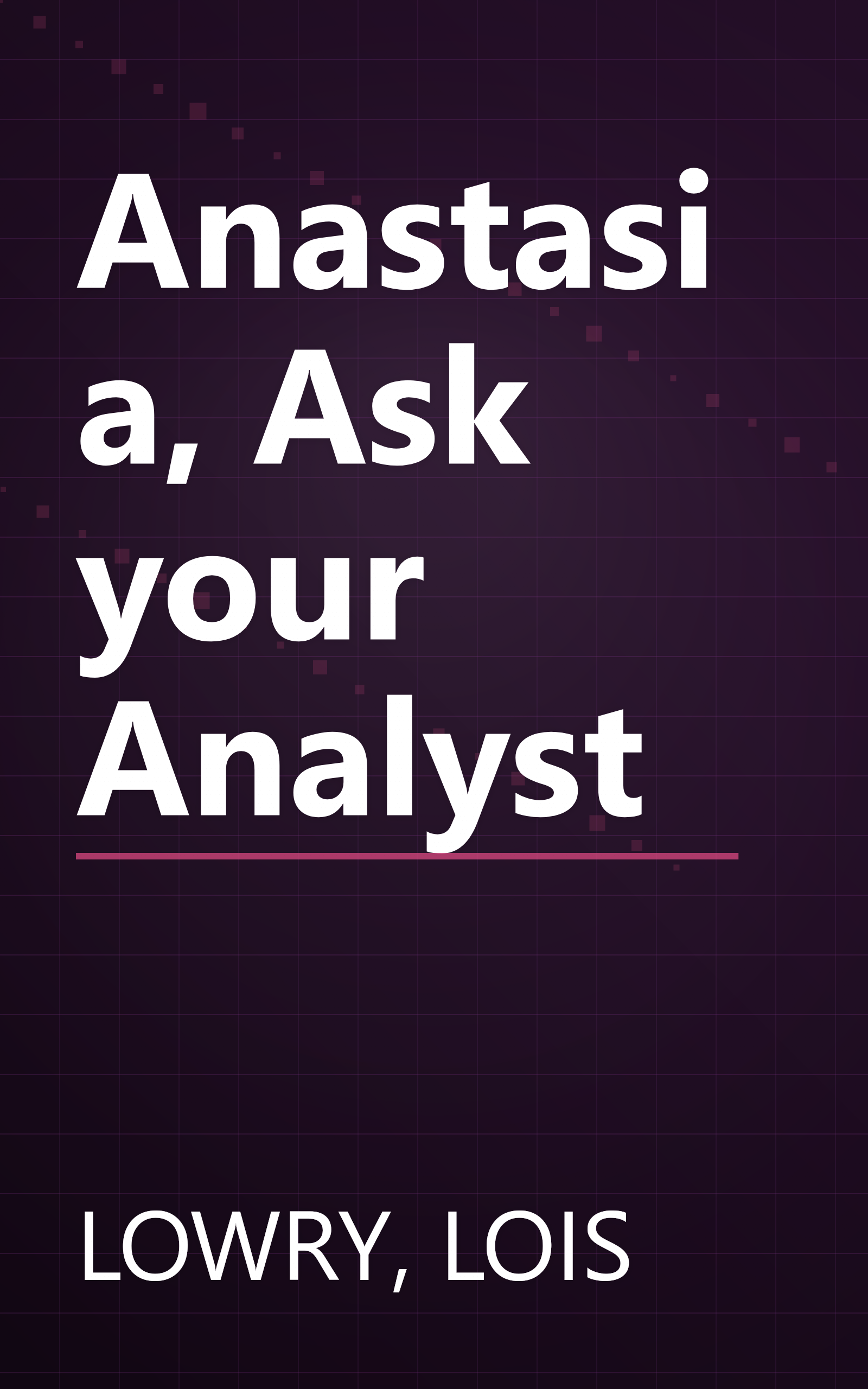 Anastasia, Ask your Analyst book cover
