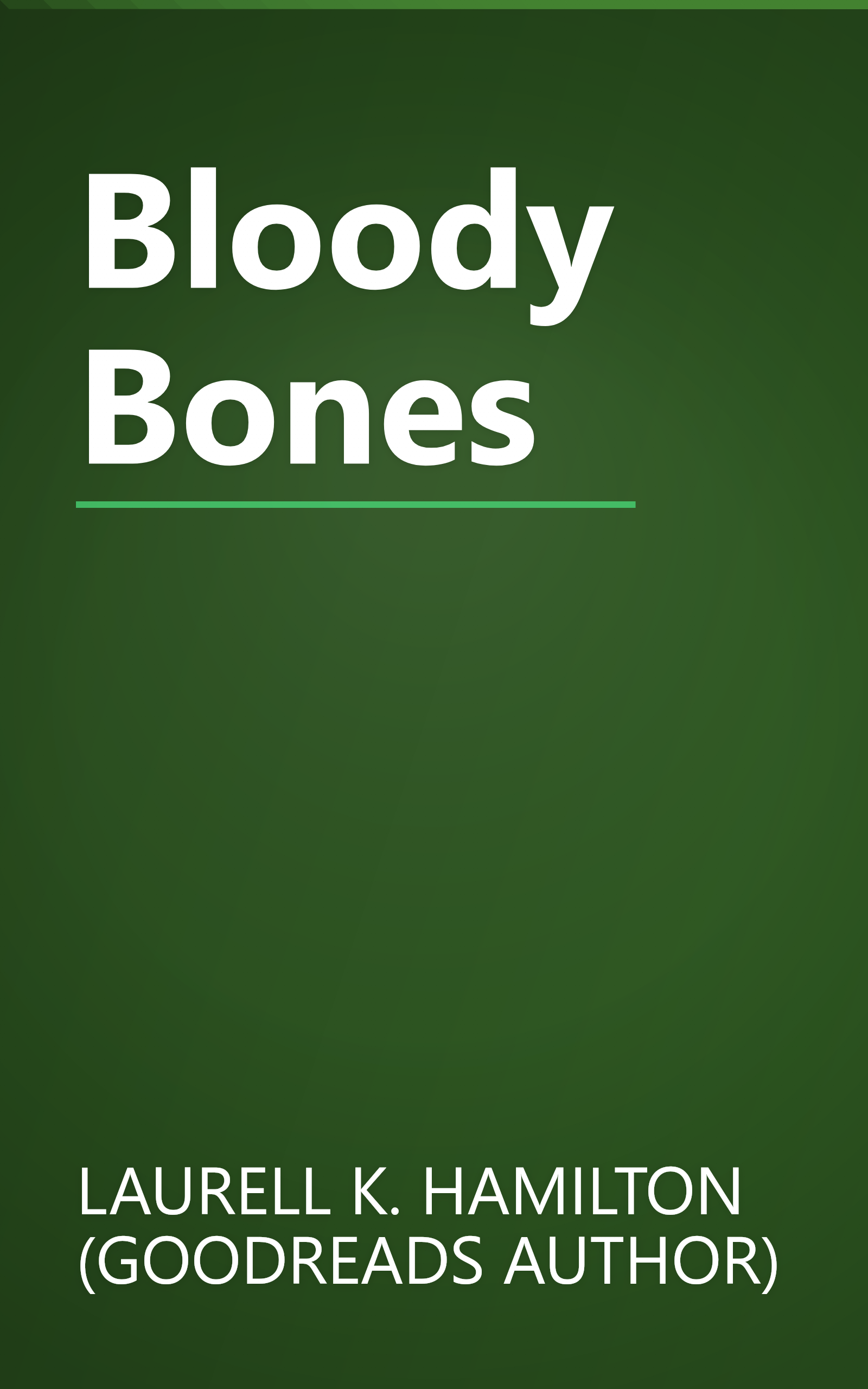 Bloody Bones book cover