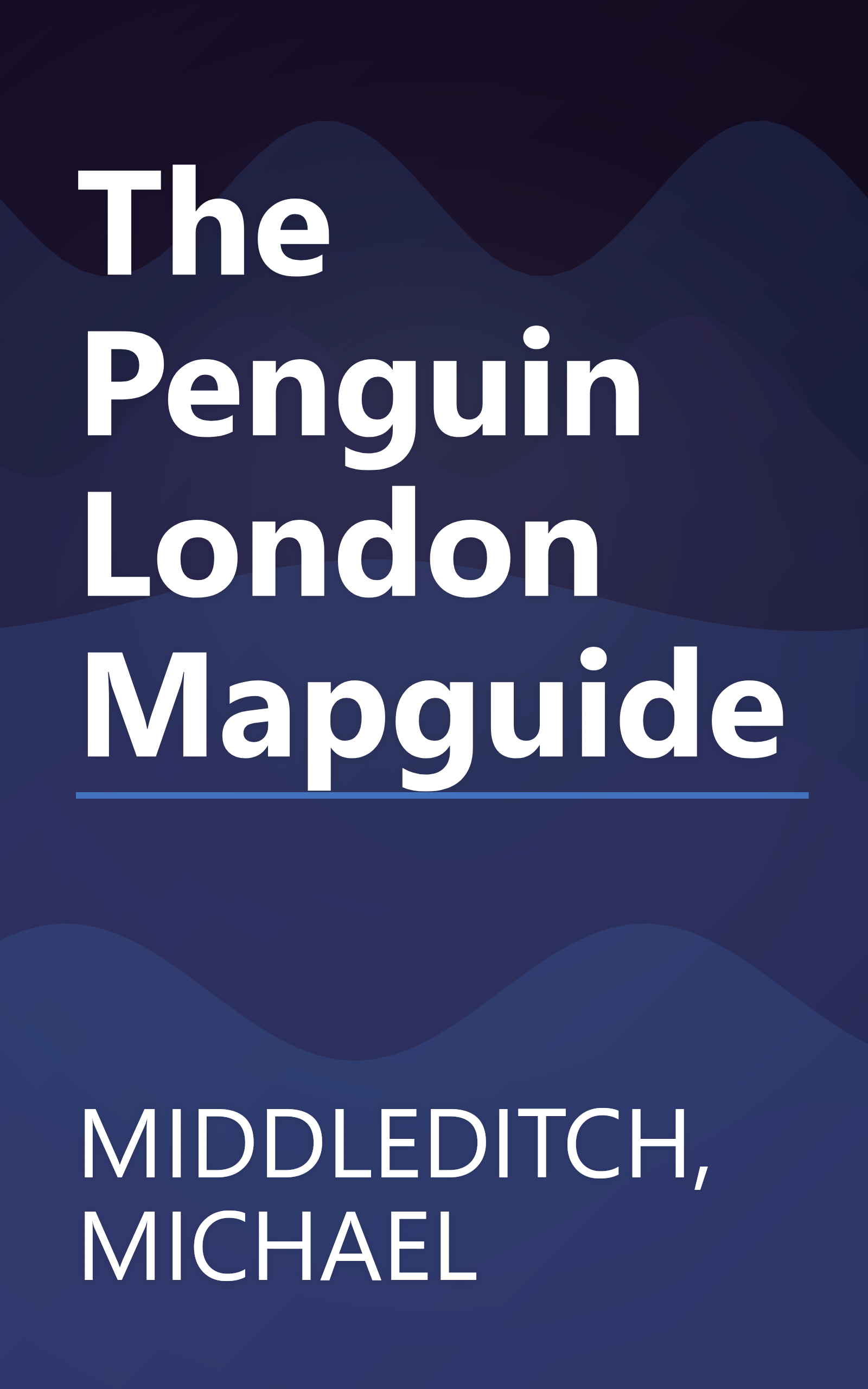 The Penguin London Mapguide book cover