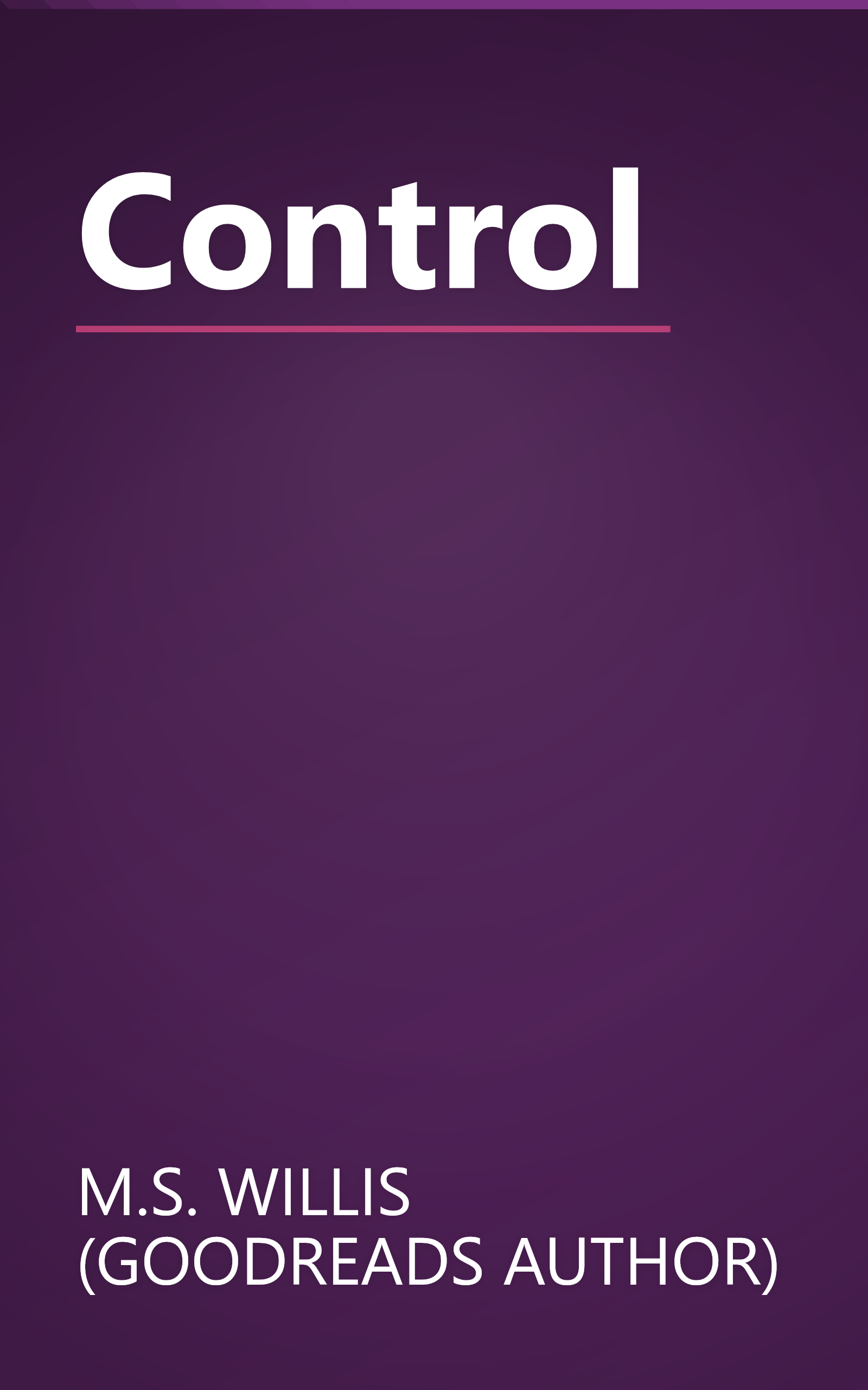 Control book cover