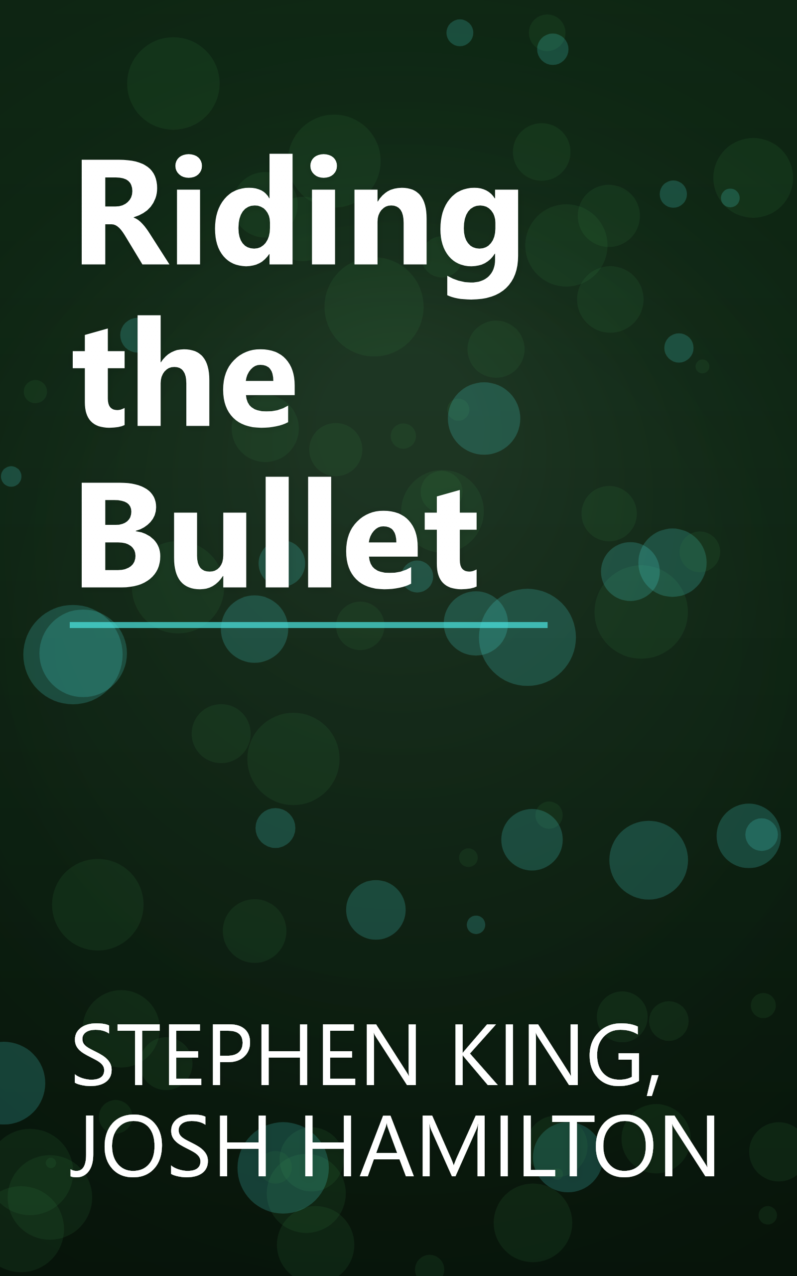 Riding the Bullet book cover