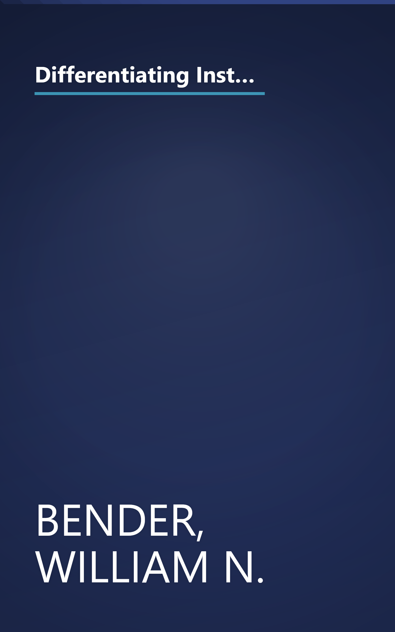 Differentiating Instruction for Students With Learning Disabilities: Best Teaching Practices for General and Special Educators book cover