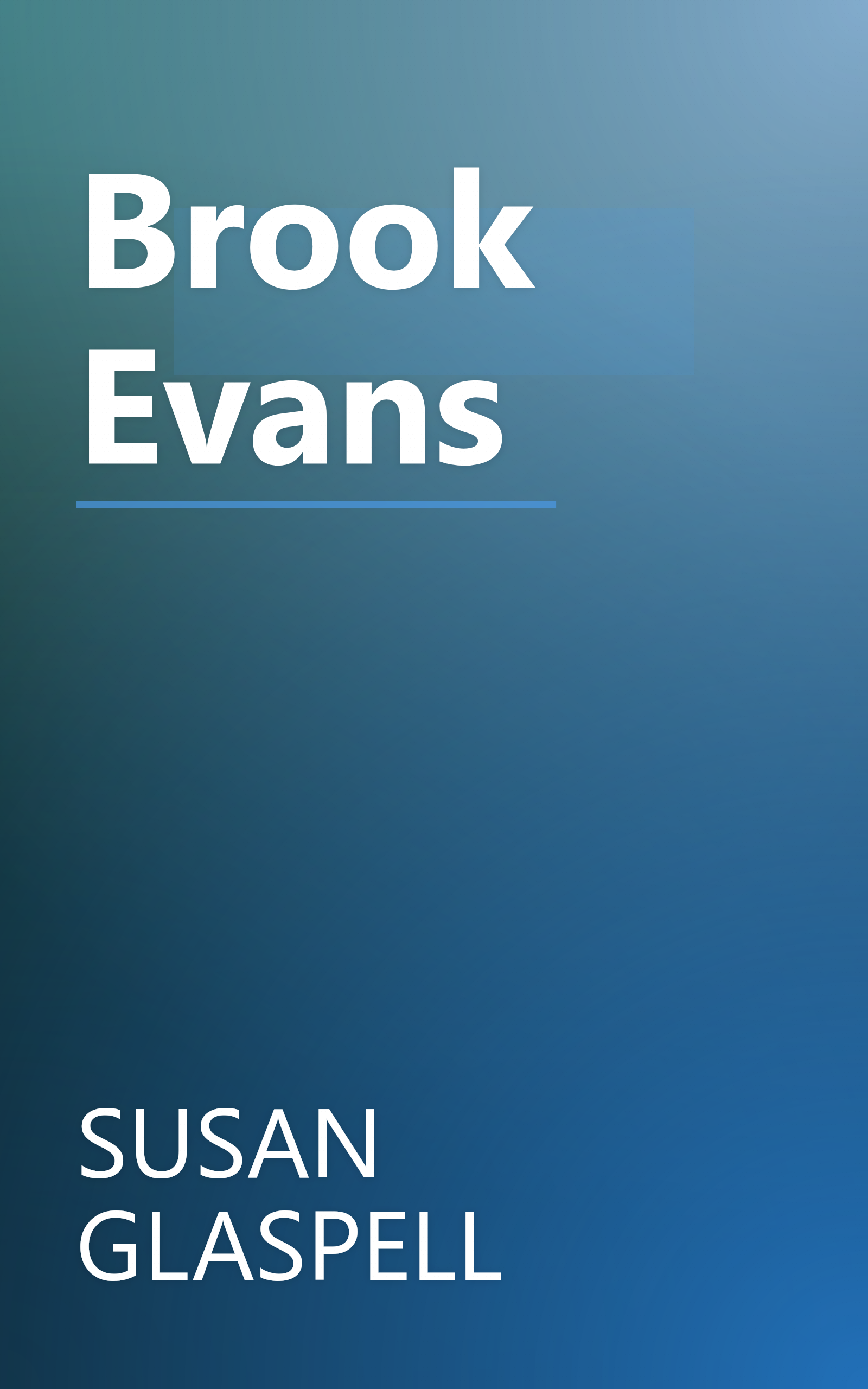 Brook Evans book cover