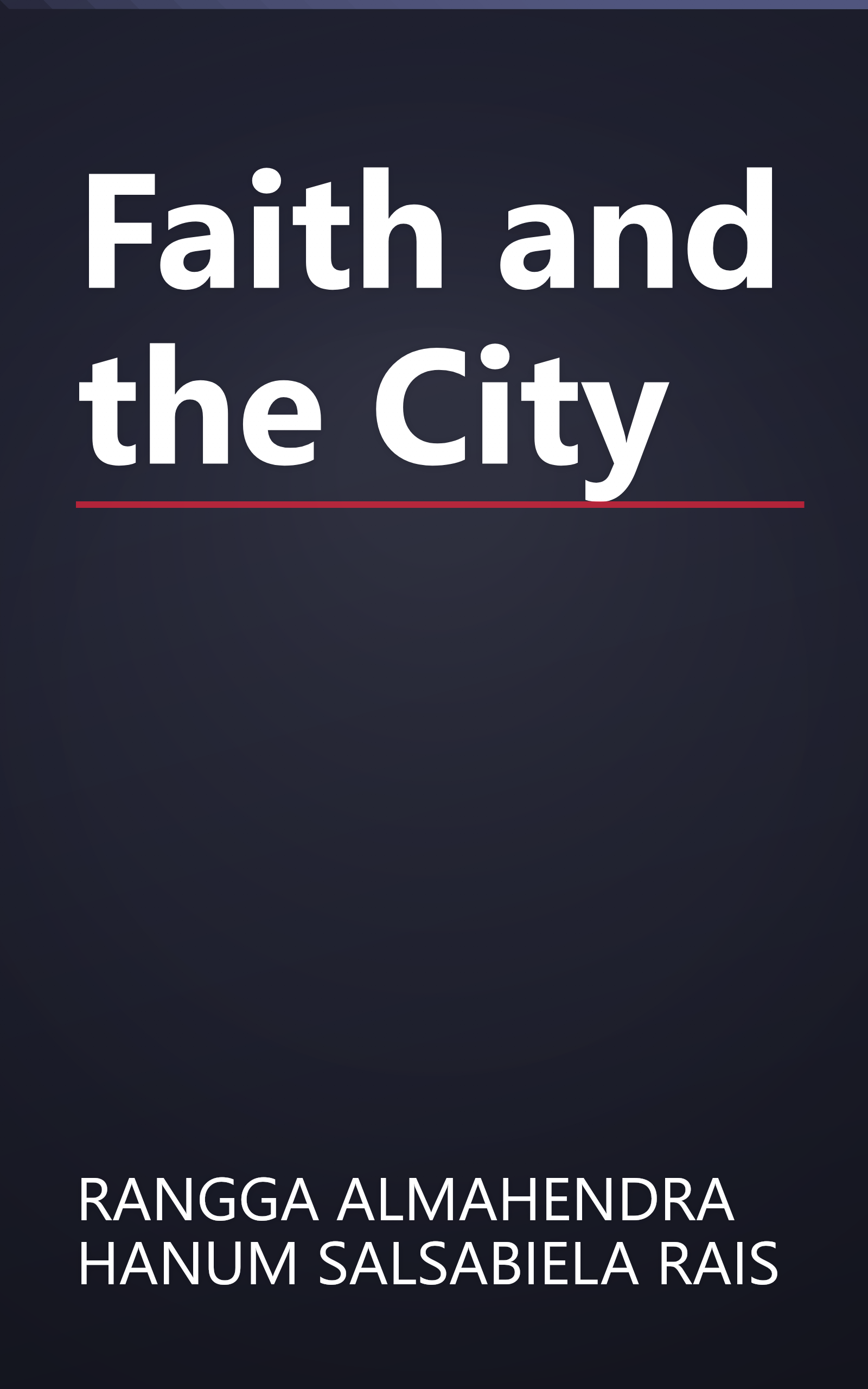 Faith and the City book cover
