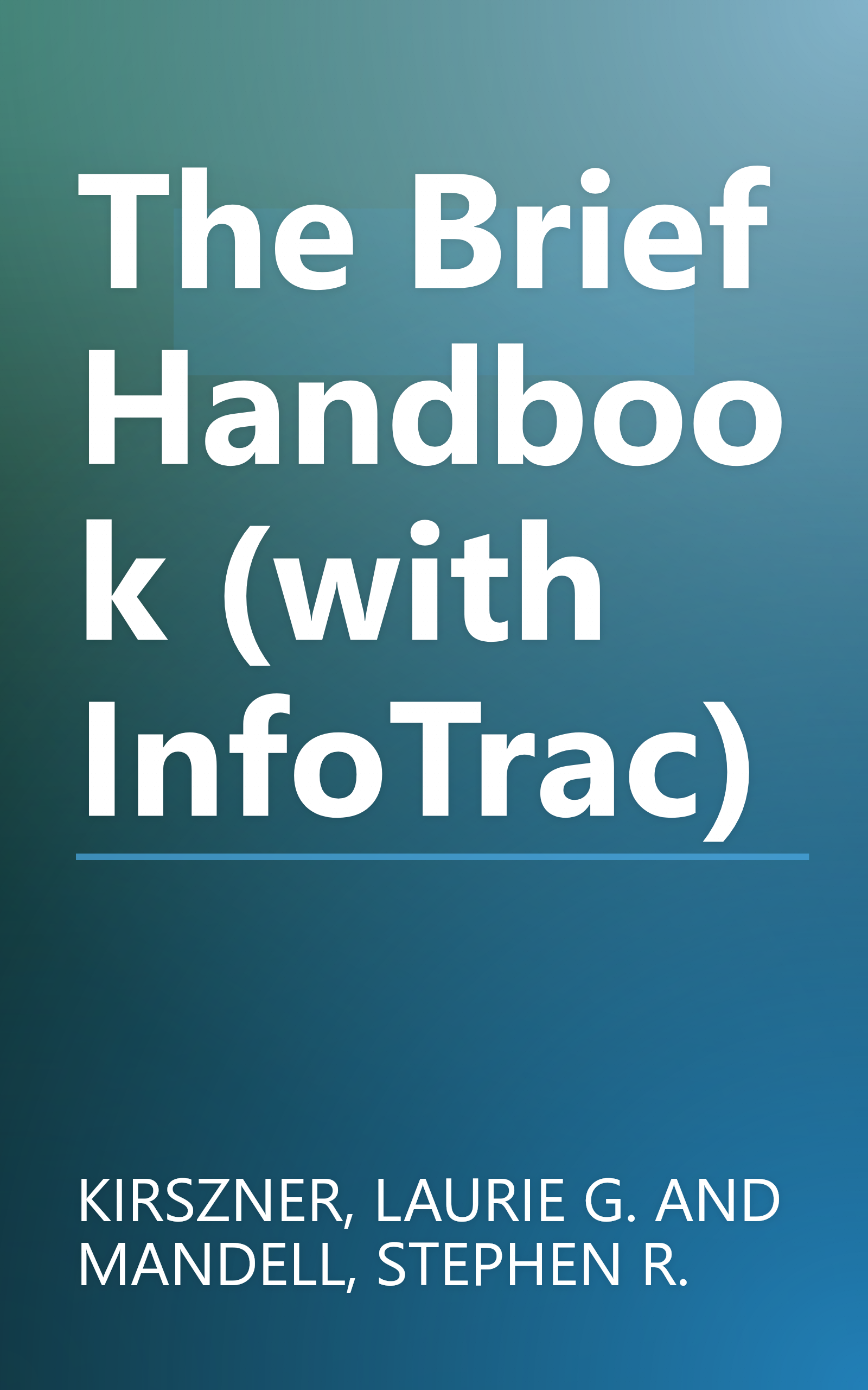The Brief Handbook (with InfoTrac) book cover