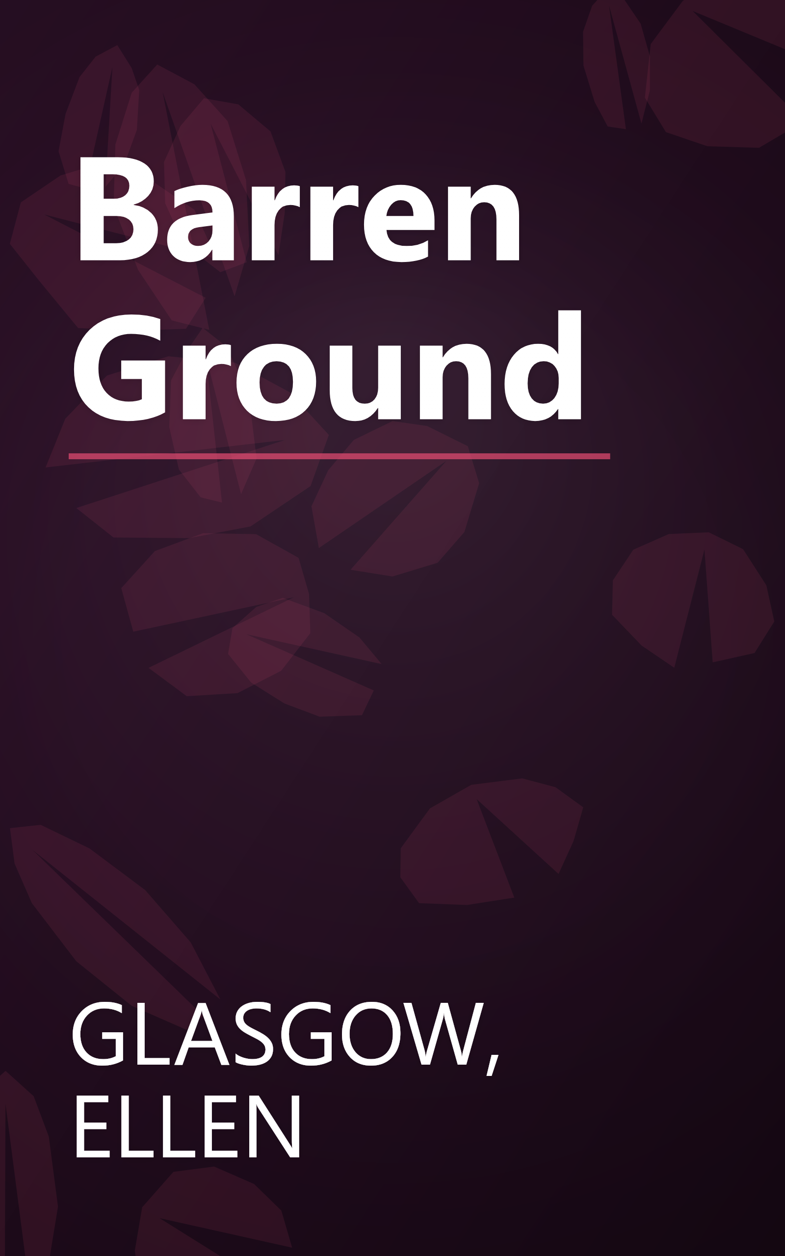 Barren Ground book cover