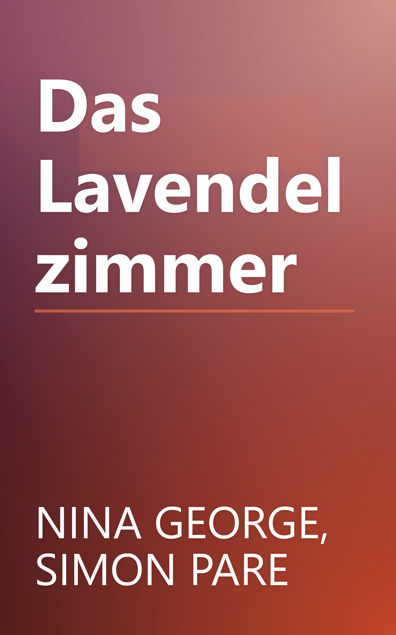 Das Lavendelzimmer book cover