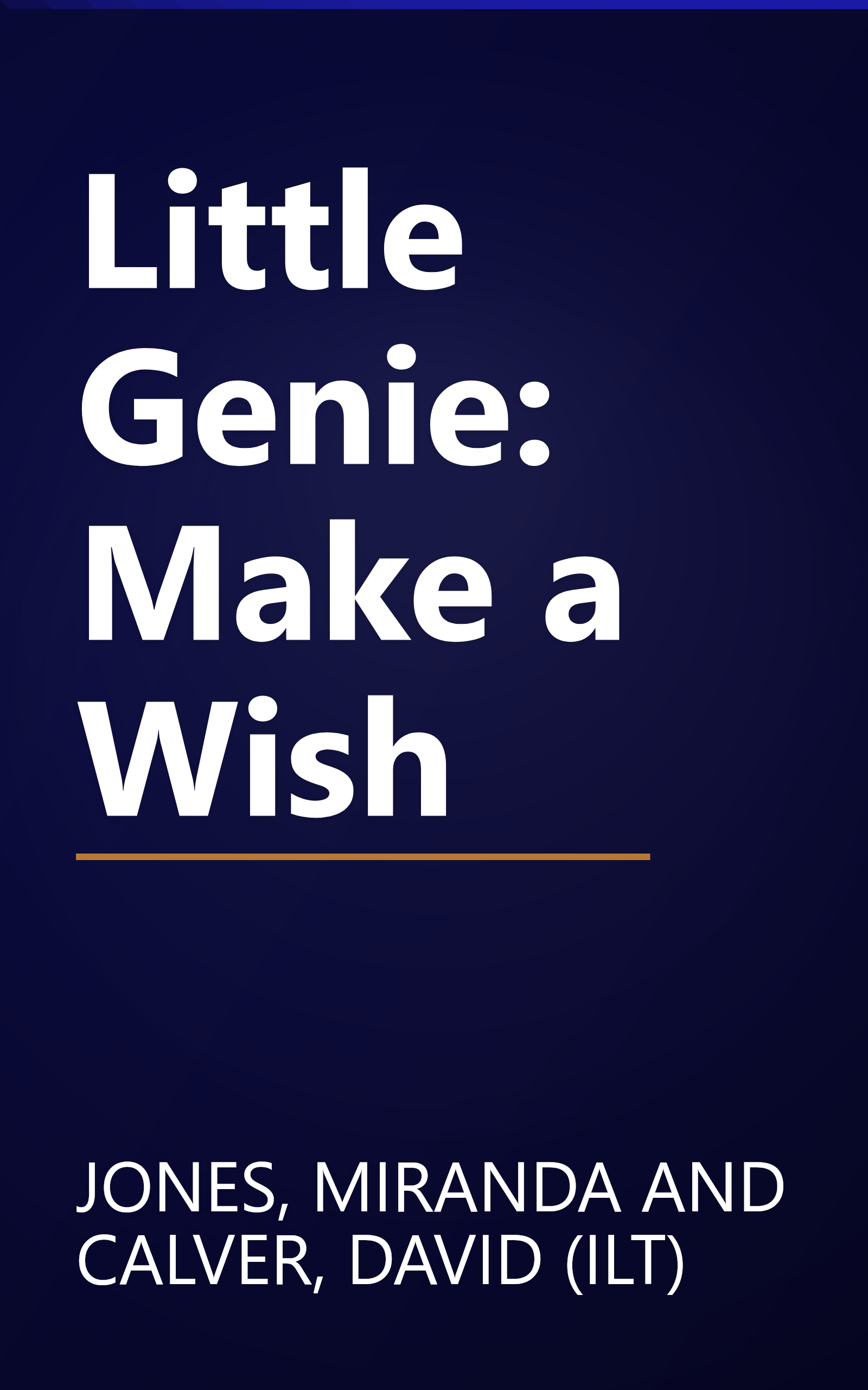 Little Genie: Make a Wish book cover