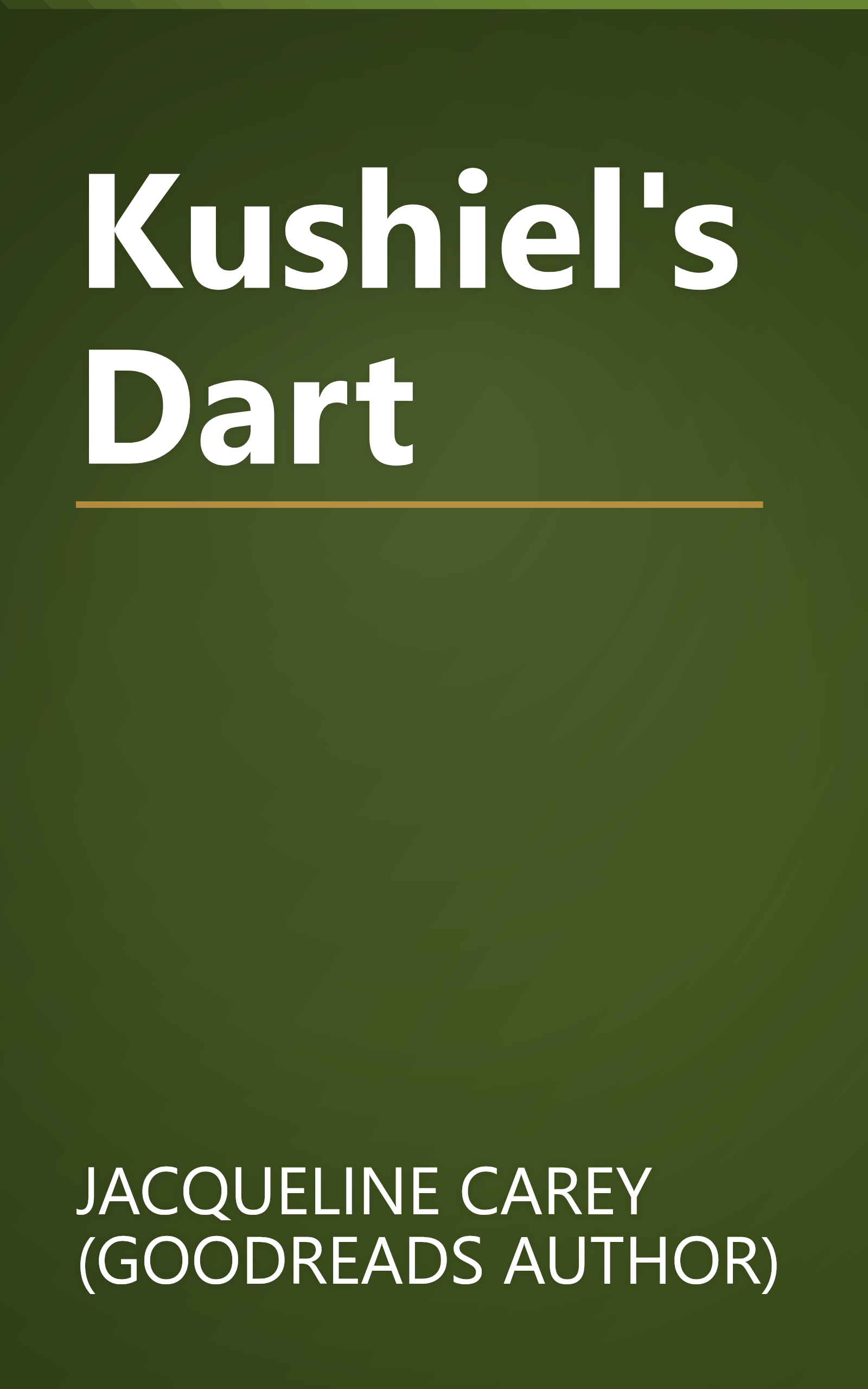 Kushiel's Dart book cover