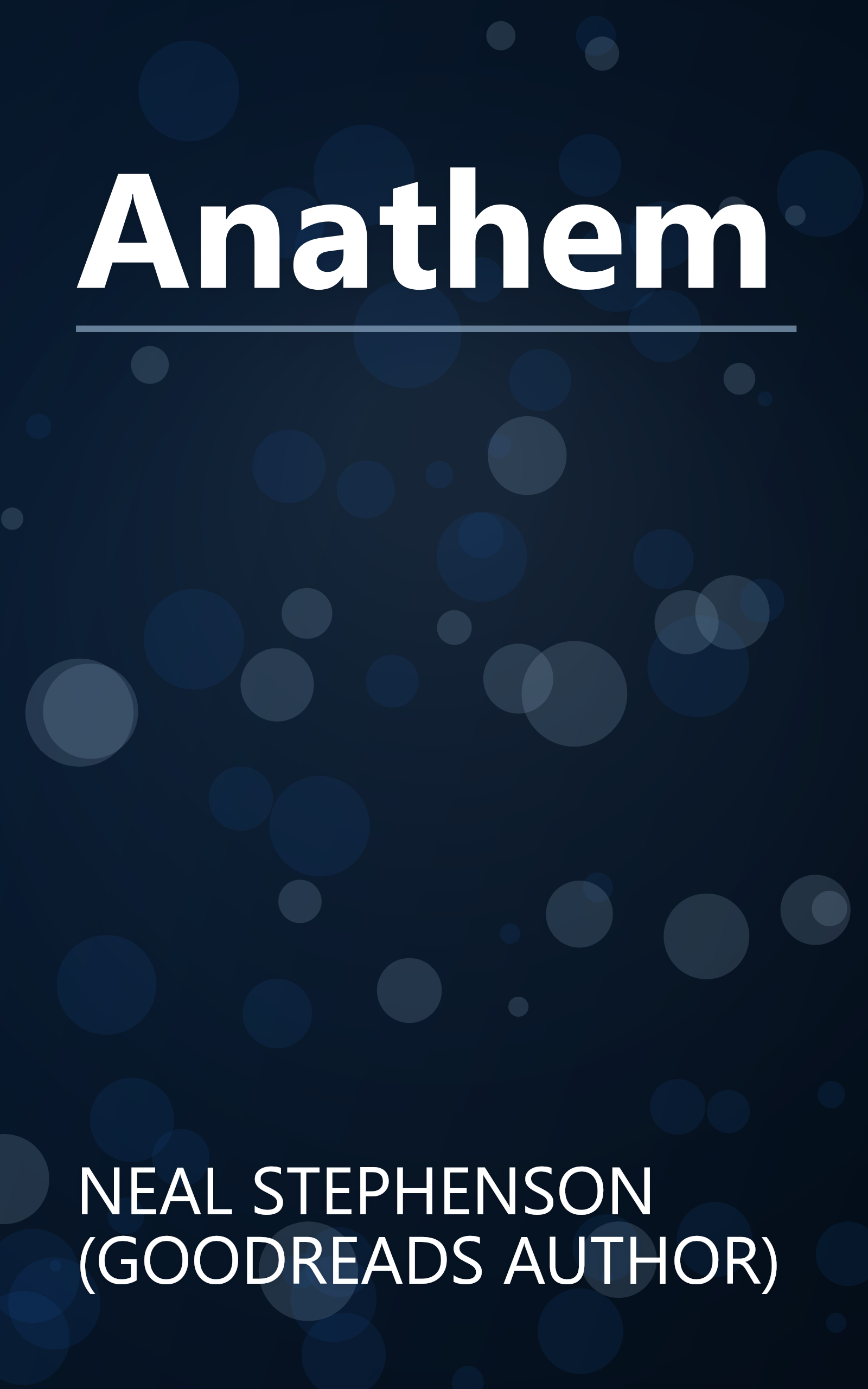 Anathem book cover