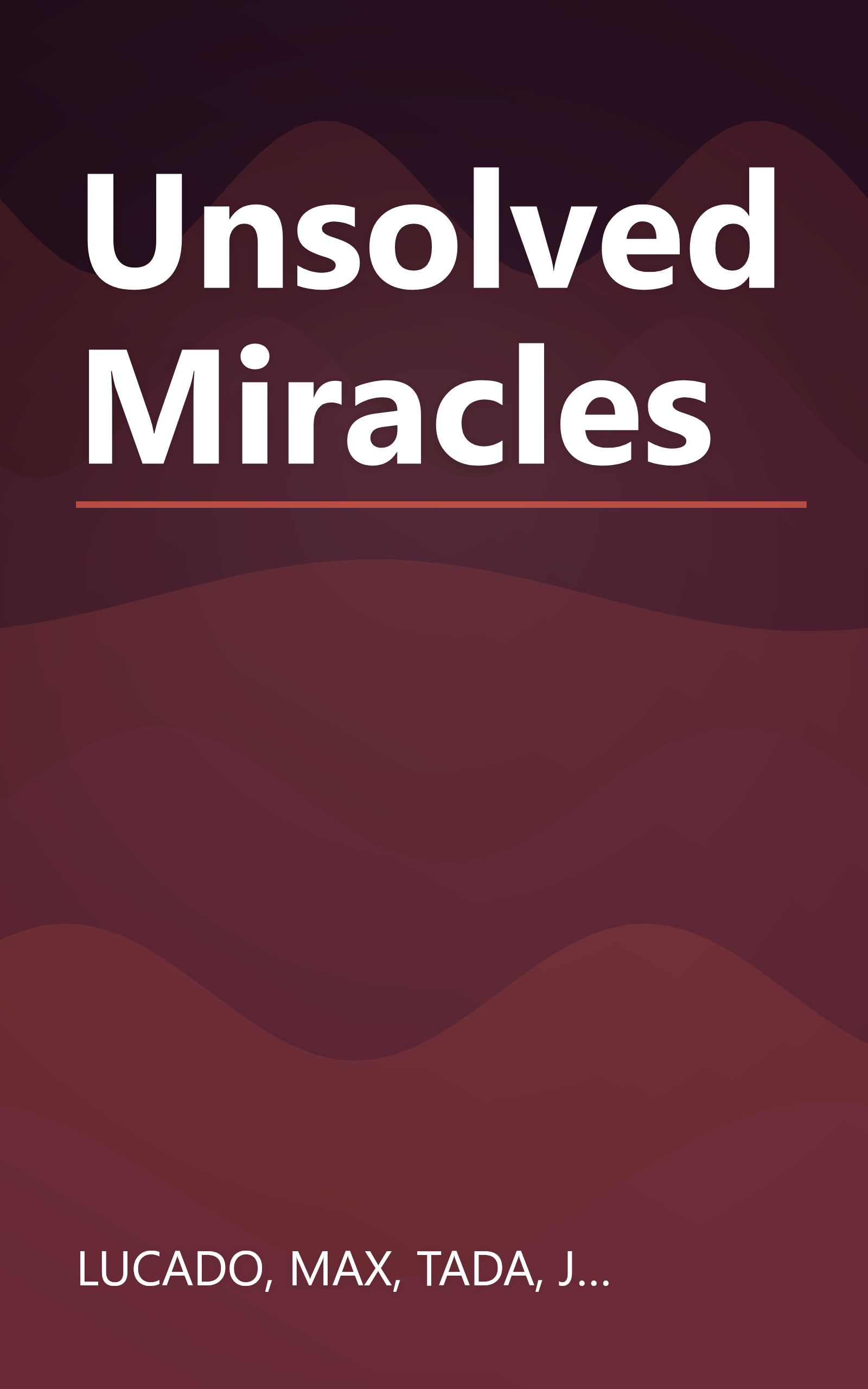 Unsolved Miracles book cover