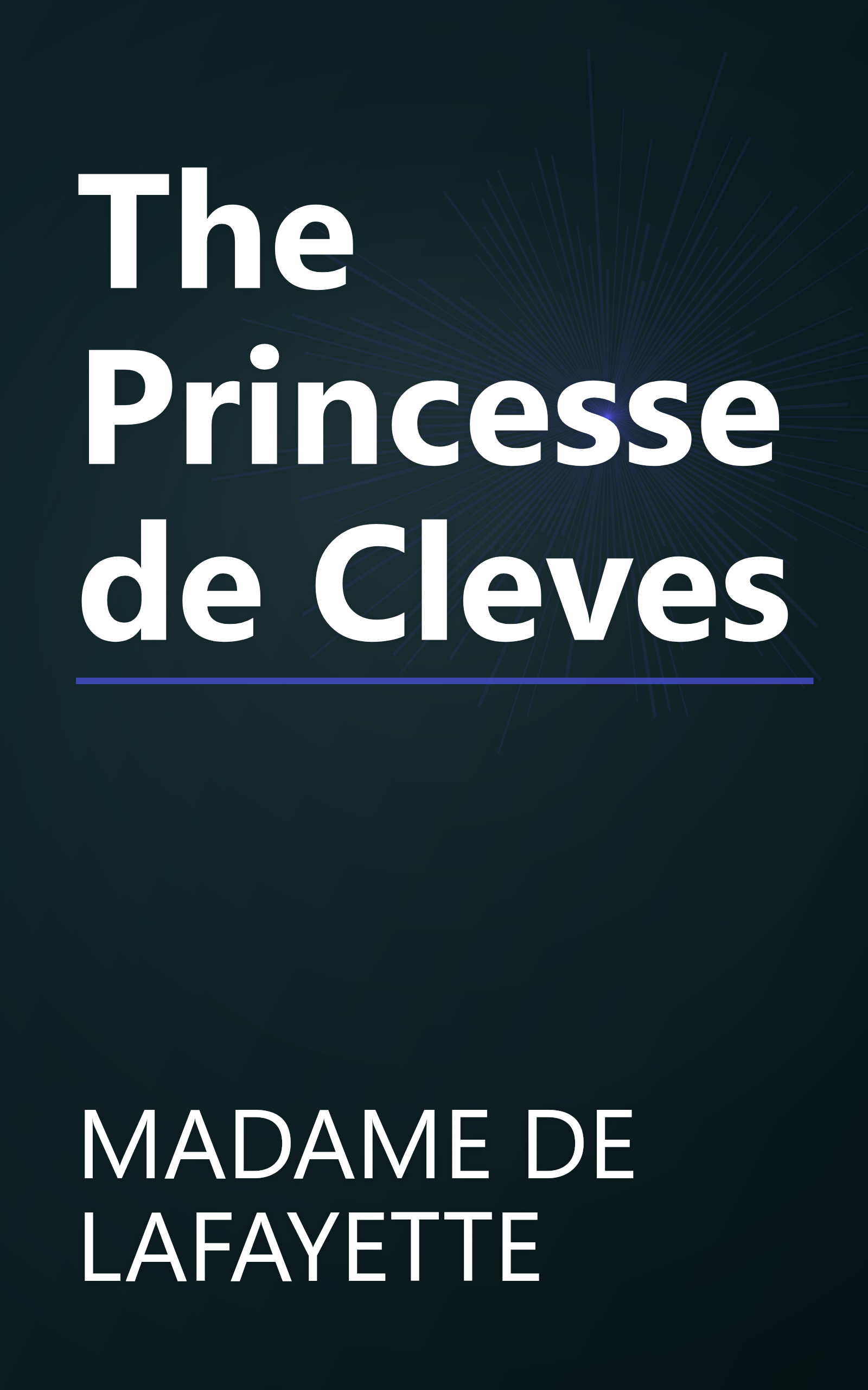 The Princesse de Cleves book cover