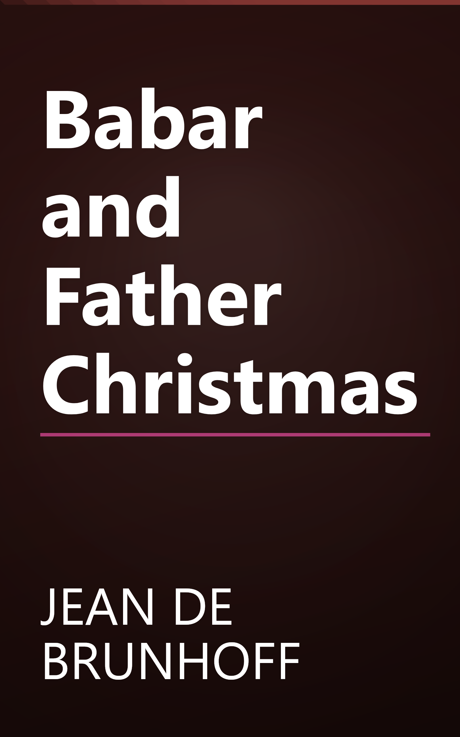 Babar and Father Christmas book cover