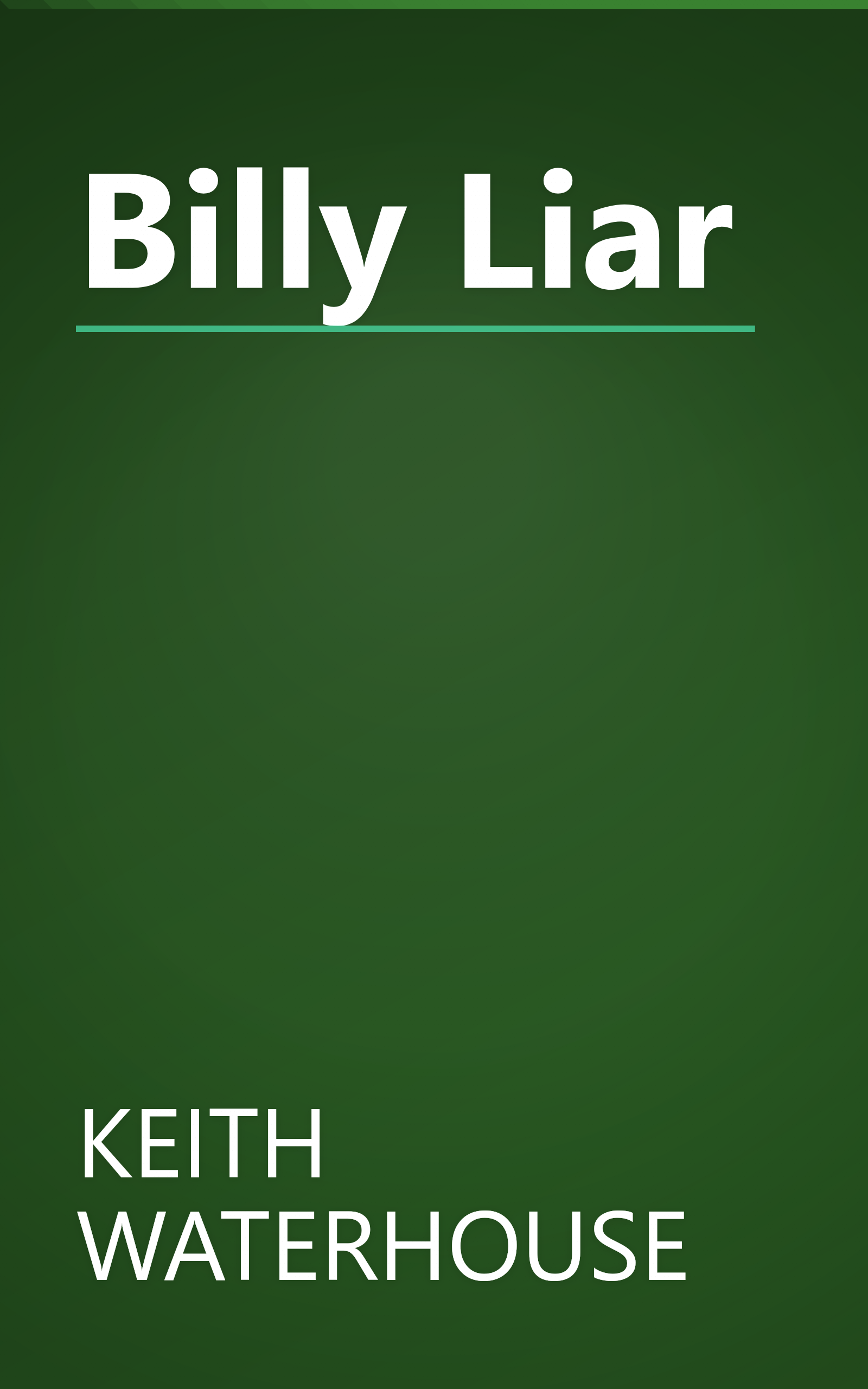 Billy Liar book cover