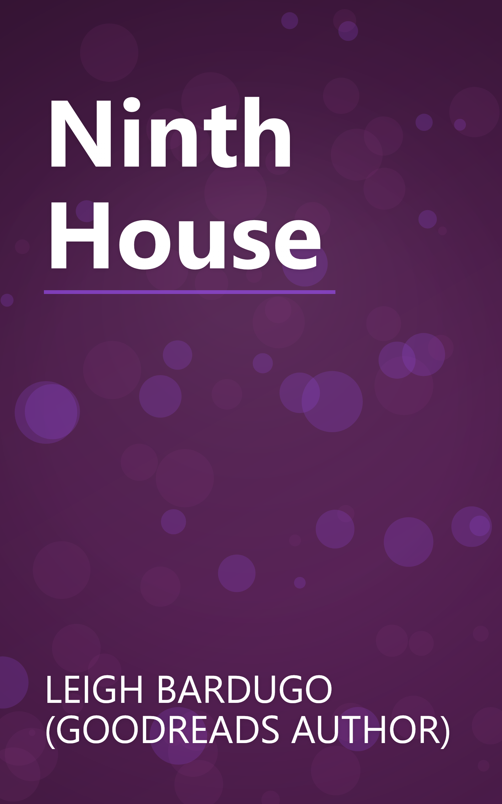 Ninth House book cover