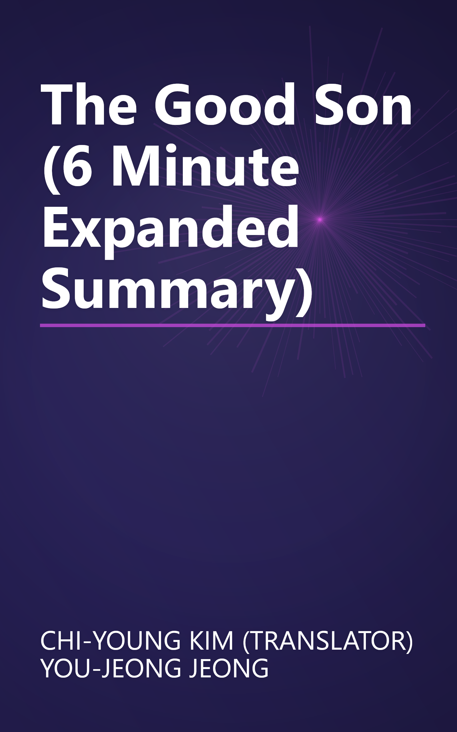 The Good Son (6 Minute   Expanded Summary) book cover