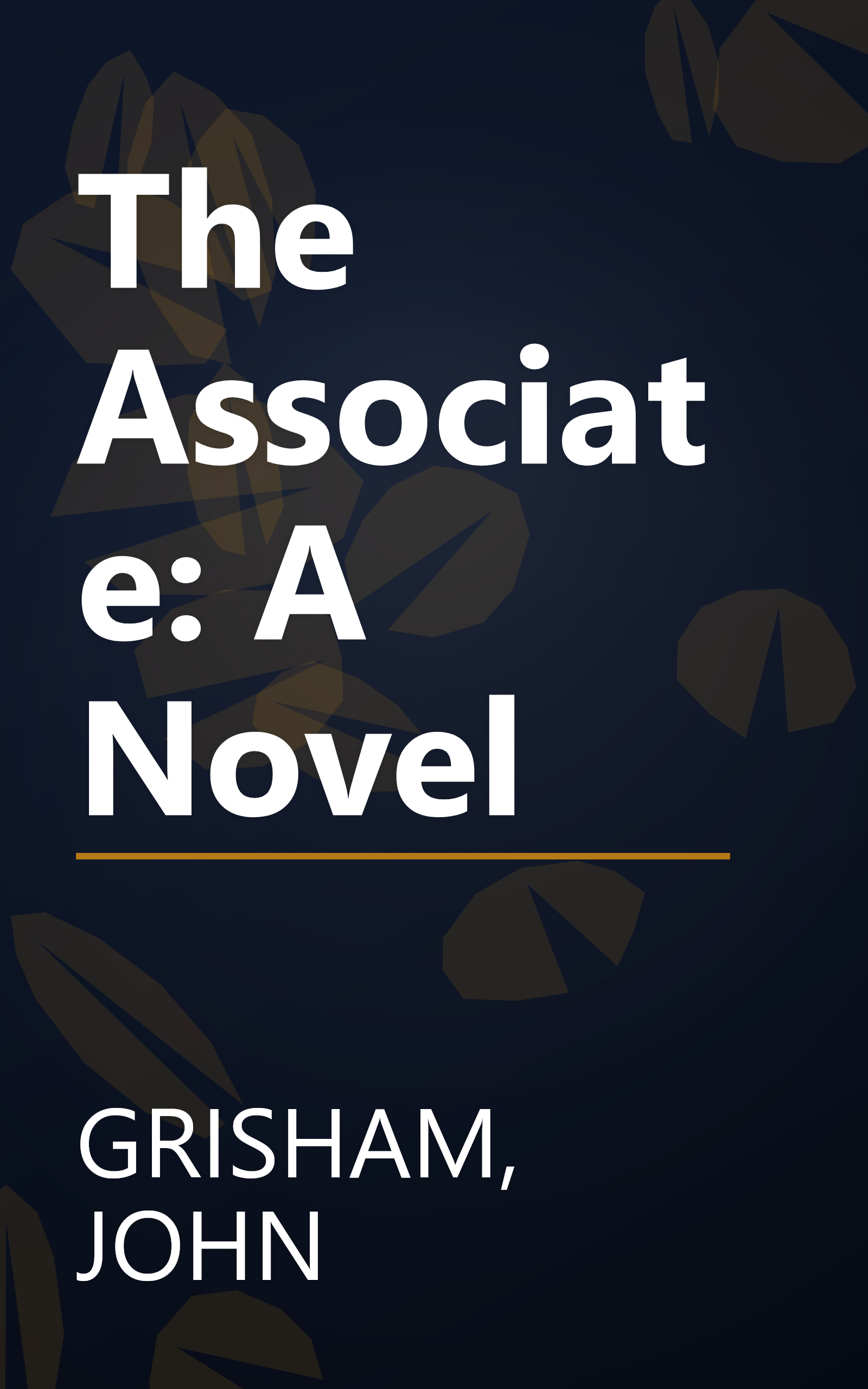 The Associate: A Novel book cover