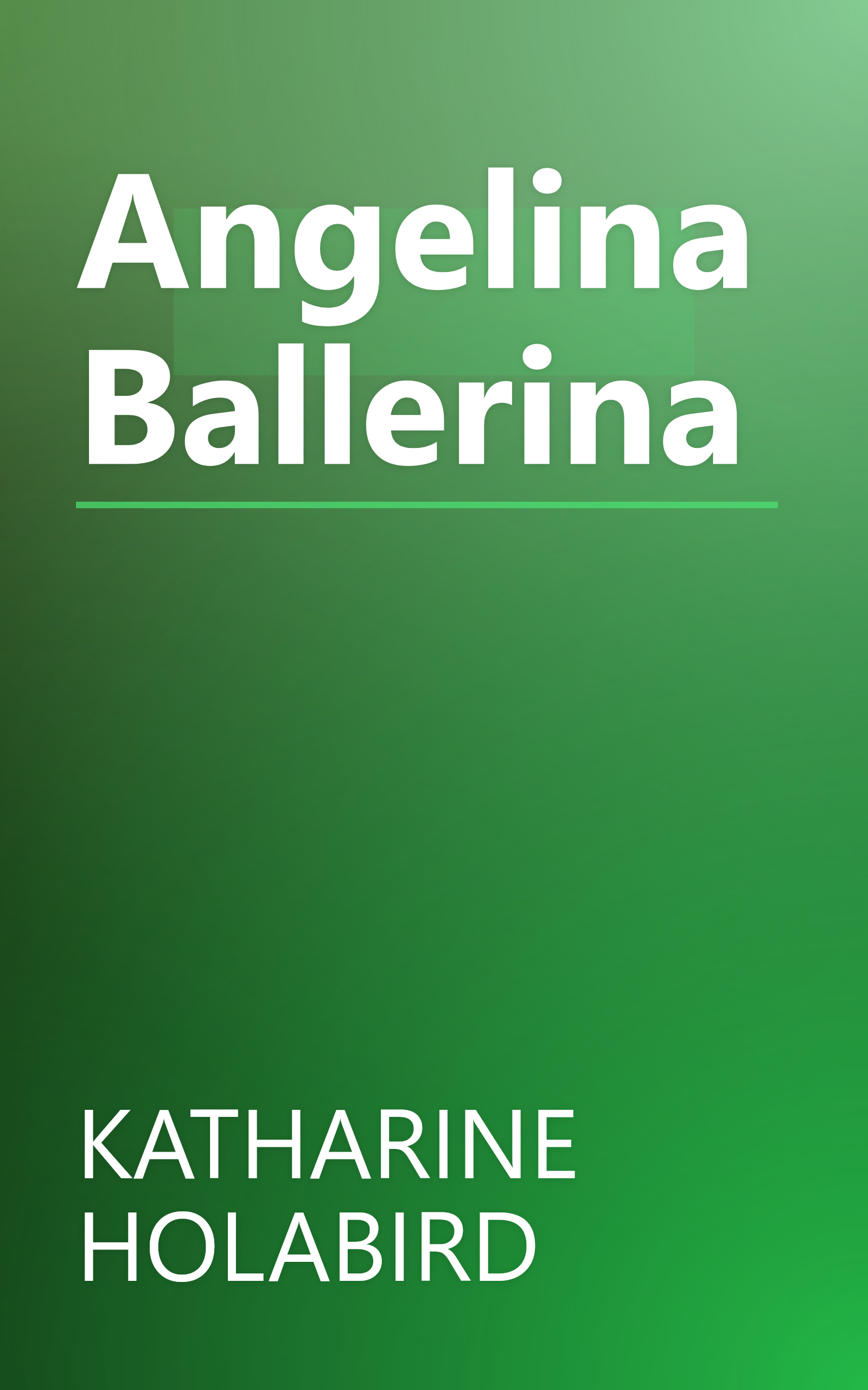 Angelina Ballerina book cover